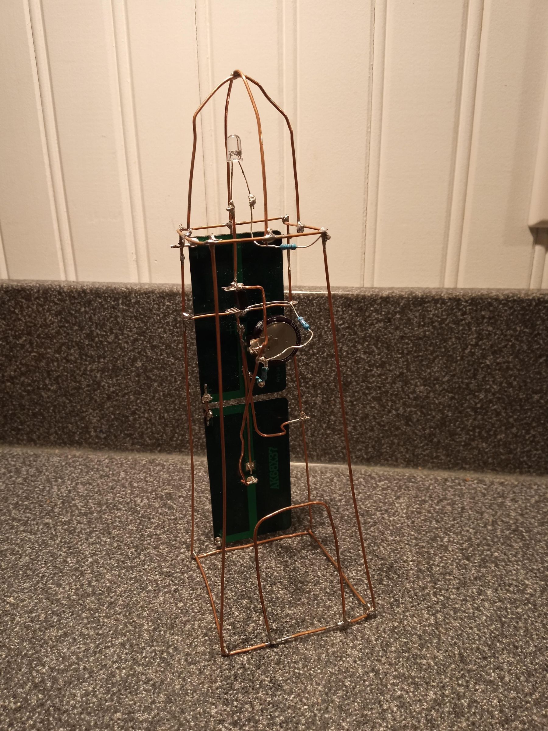 Lighthouse Circuit Sculpture : 6 Steps - Instructables