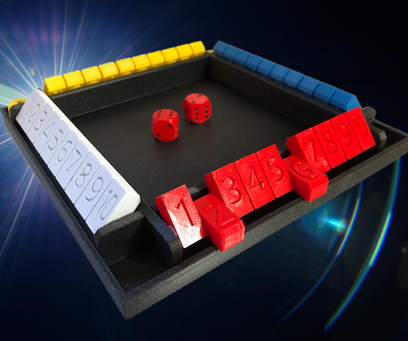 Shut the Box - Family Math Game - 3D Printed : 4 Steps - Instructables