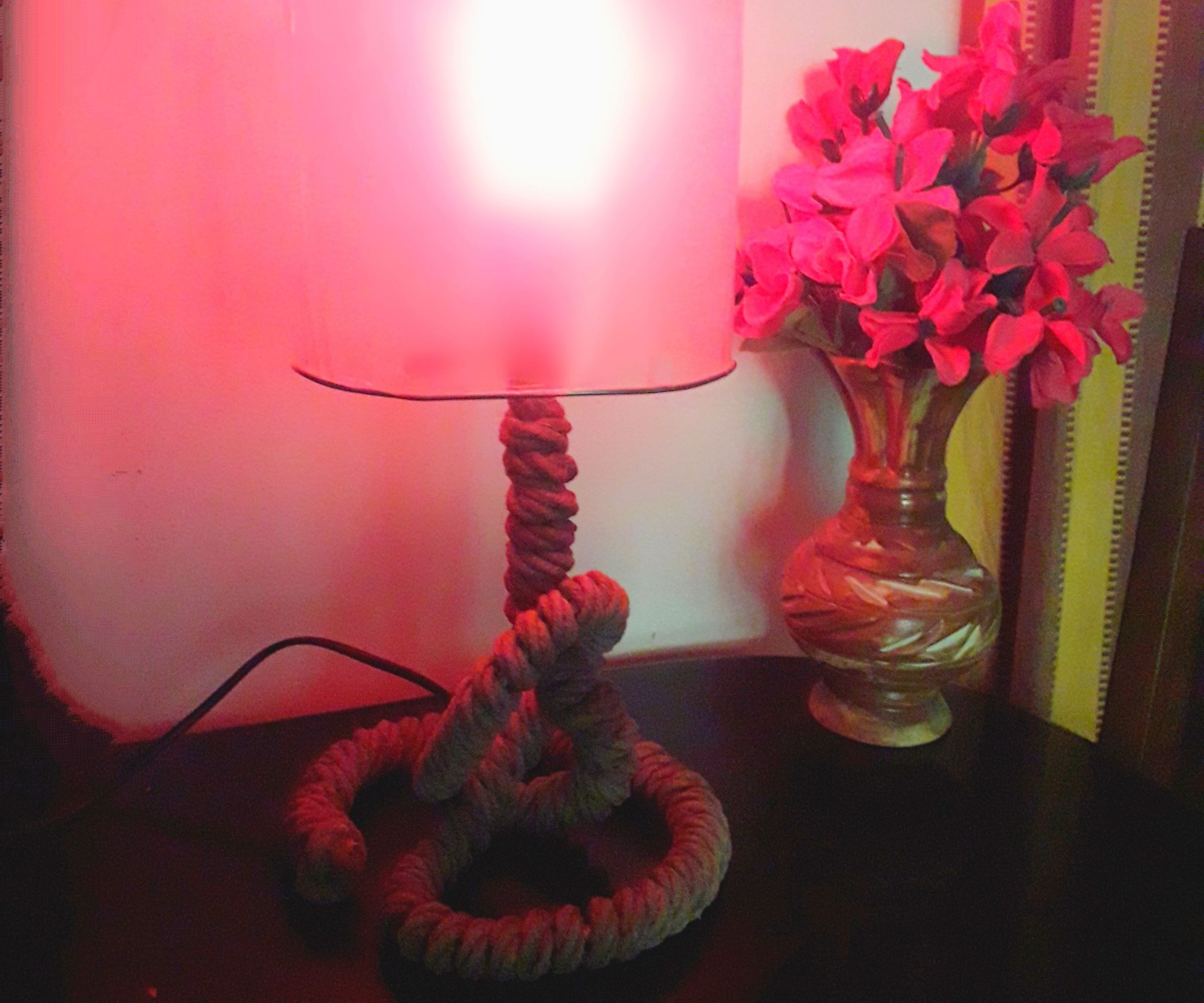 DIY Knotted Rope Table Lamp! : 6 Steps (with Pictures) - Instructables