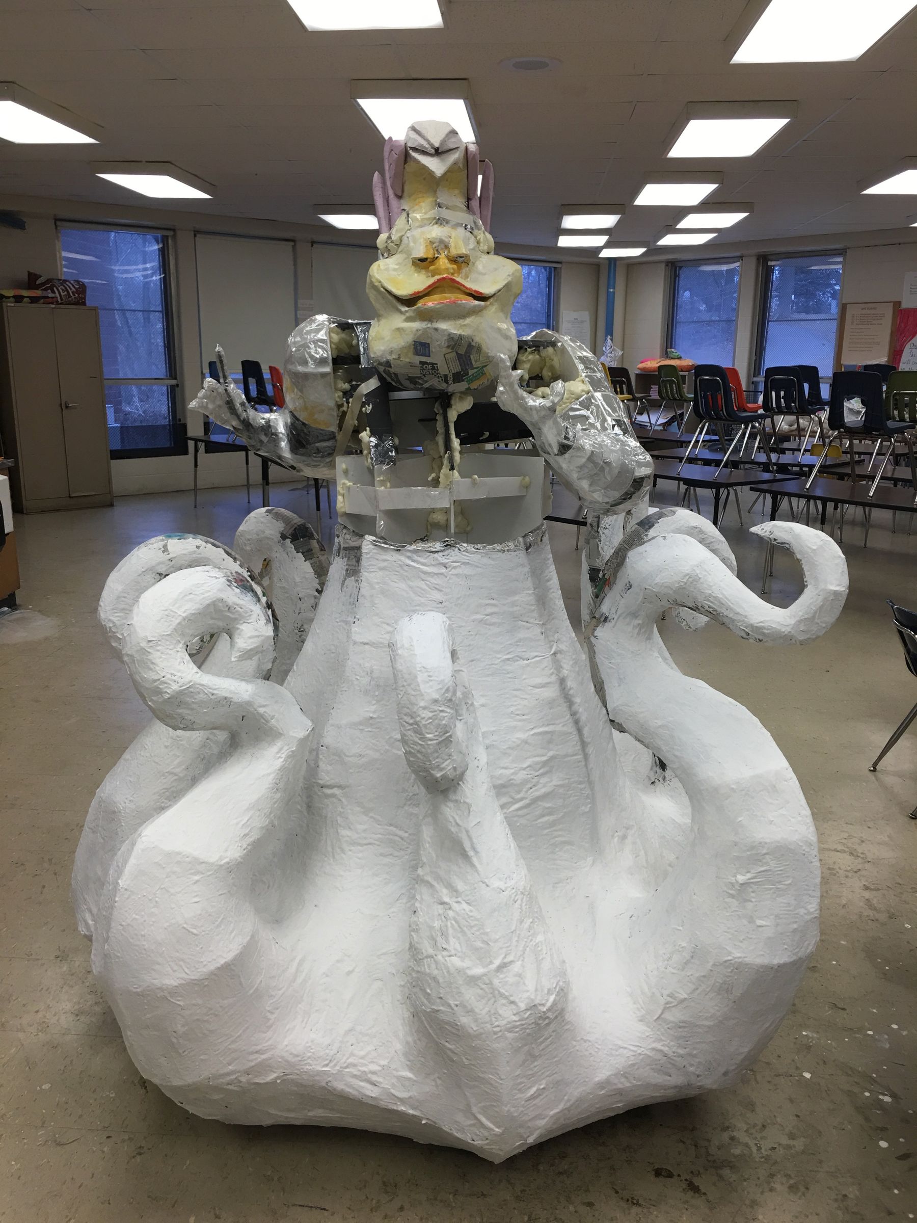 How to Build Additive Sculptures With Foam Core and Packing Tape : 6 ...