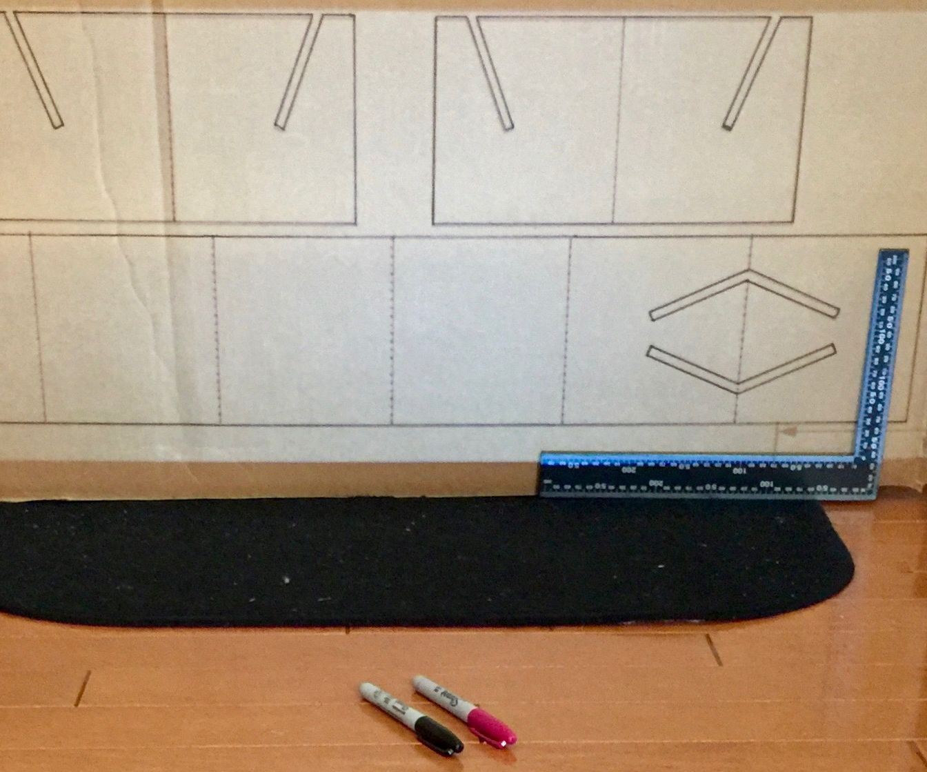 Cardboard Creations From Projected Designs : 4 Steps (with Pictures ...