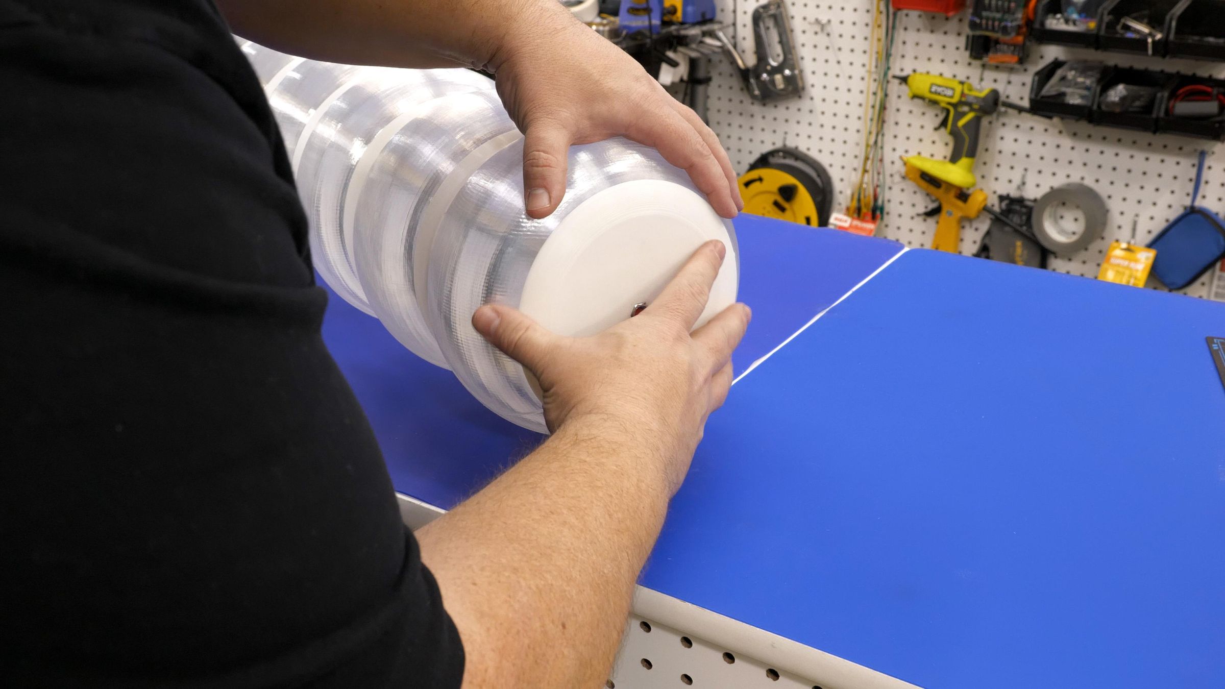 Full Size 3D Printed LED Floor Lamp - the Laser Core Floor Lamp (Fusion ...