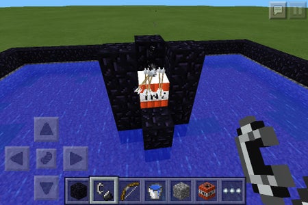 How to Build a Minecraft TNT Arrow Cannon - Pocket Edition : 5 Steps ...