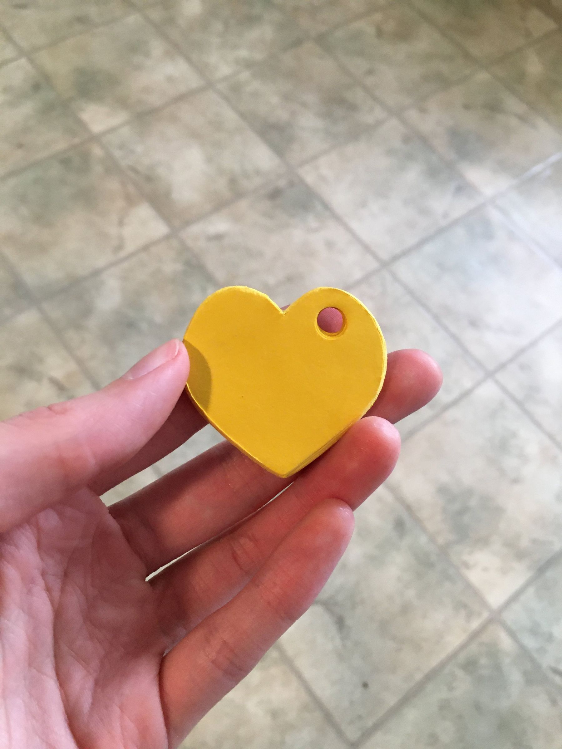 Paper Mache Heart Keychain : 5 Steps - Instructables