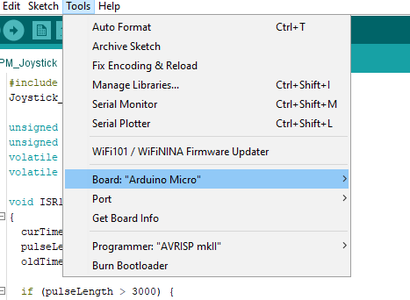 Conversion of the MICROZONE MC6c Flight Controller Into a HID Usb Joystick Using ARDUINO : 3 ...