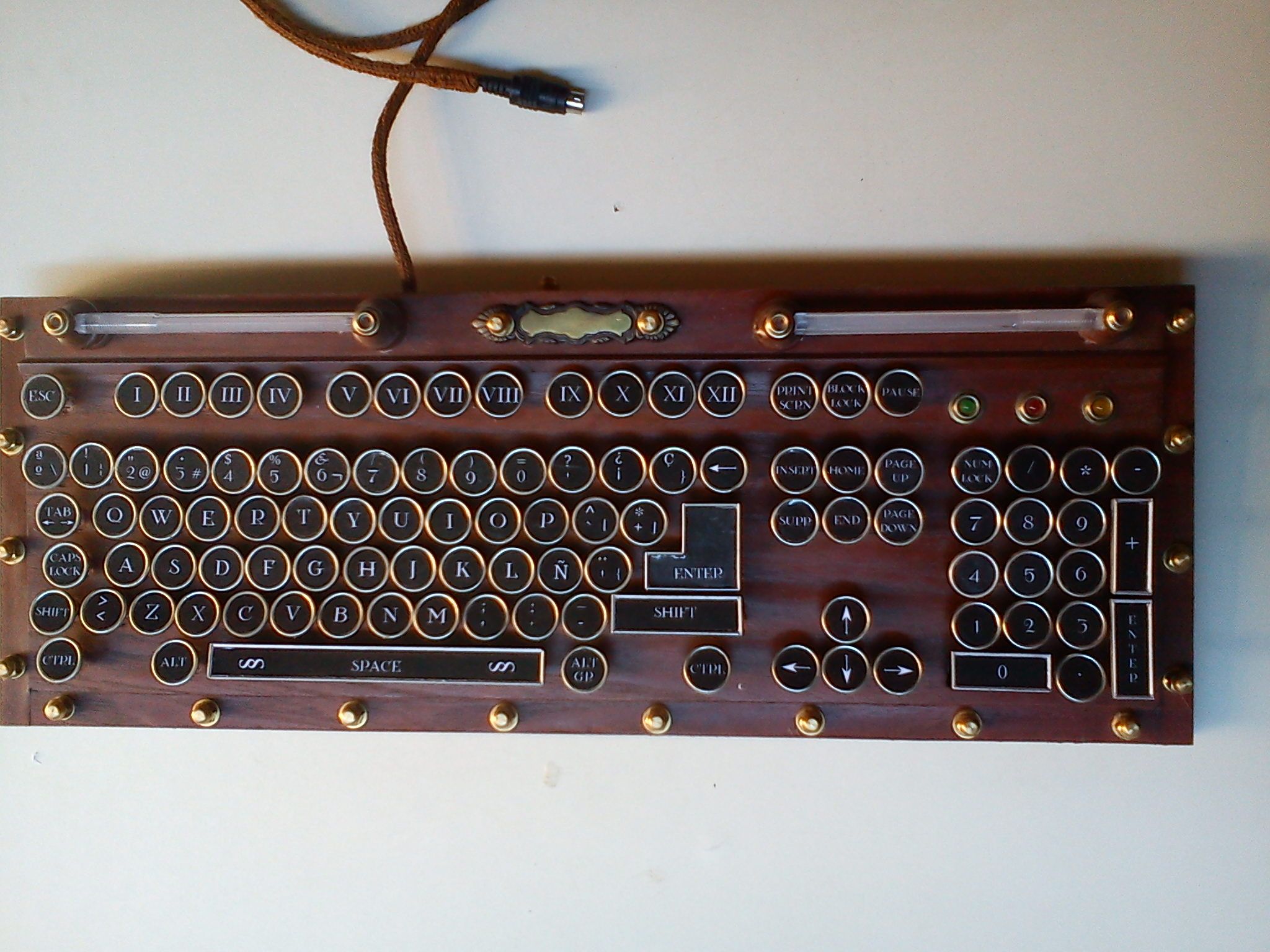 My Steampunk Keyboard Version : 11 Steps (with Pictures) - Instructables