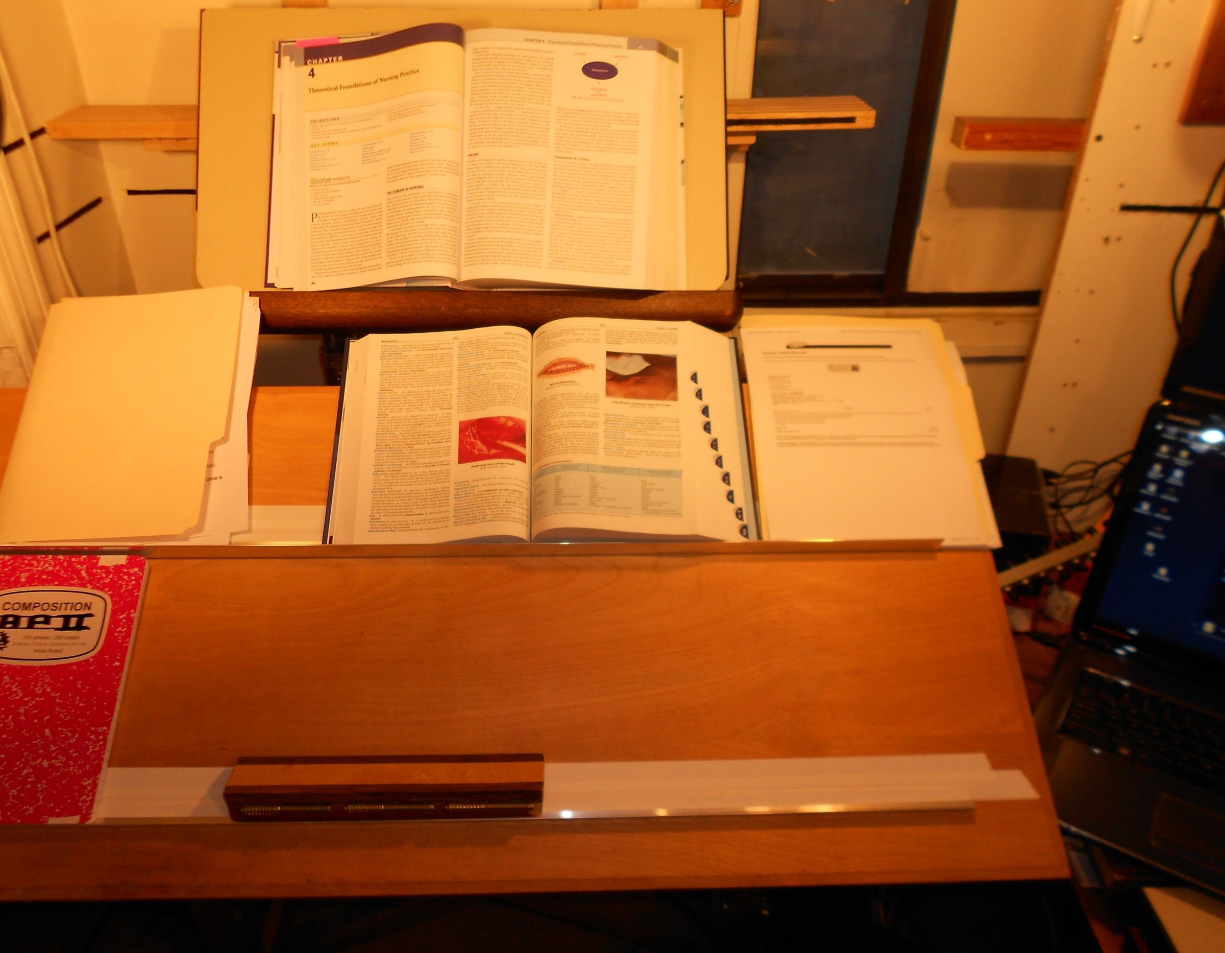 Turn a Drafting Table Into a Study Juggernaut : 6 Steps (with Pictures ...