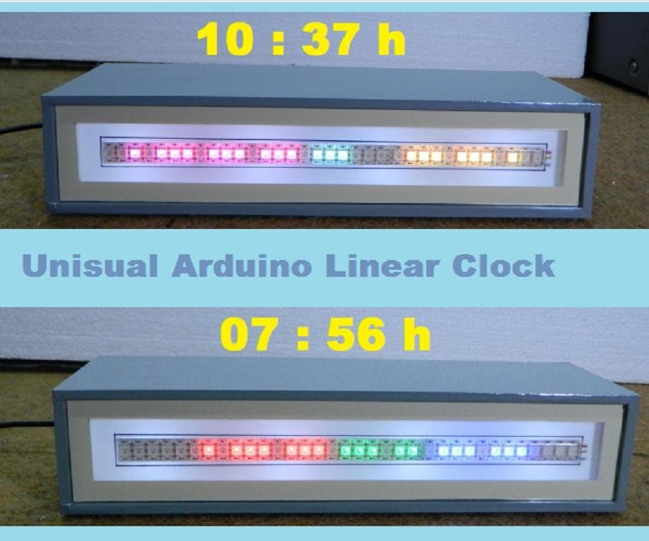 DIY Unusual Arduino Linear Clock - Instructables