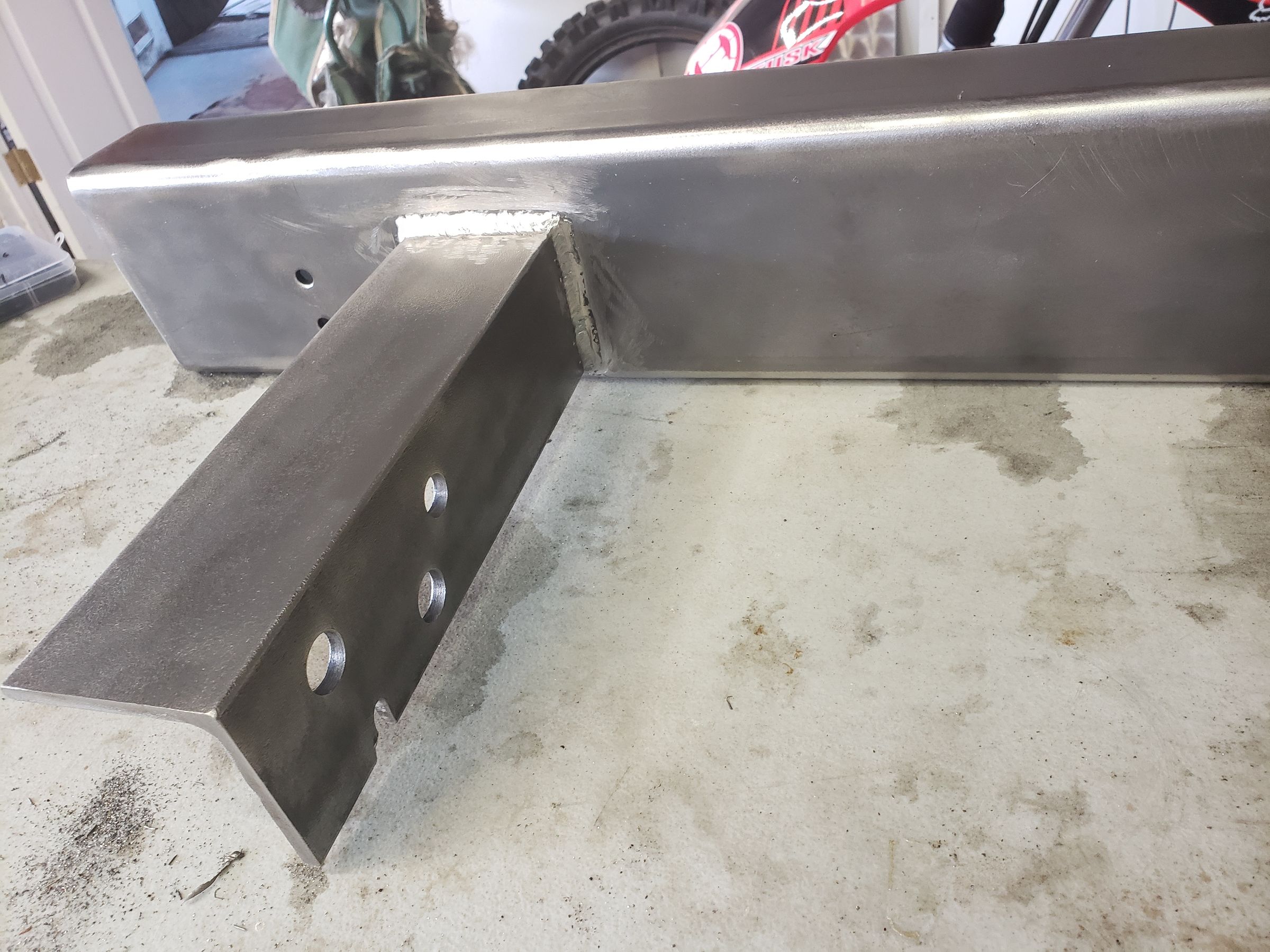 Custom Off Road Rear Bumper With Hitch : 6 Steps (with Pictures ...