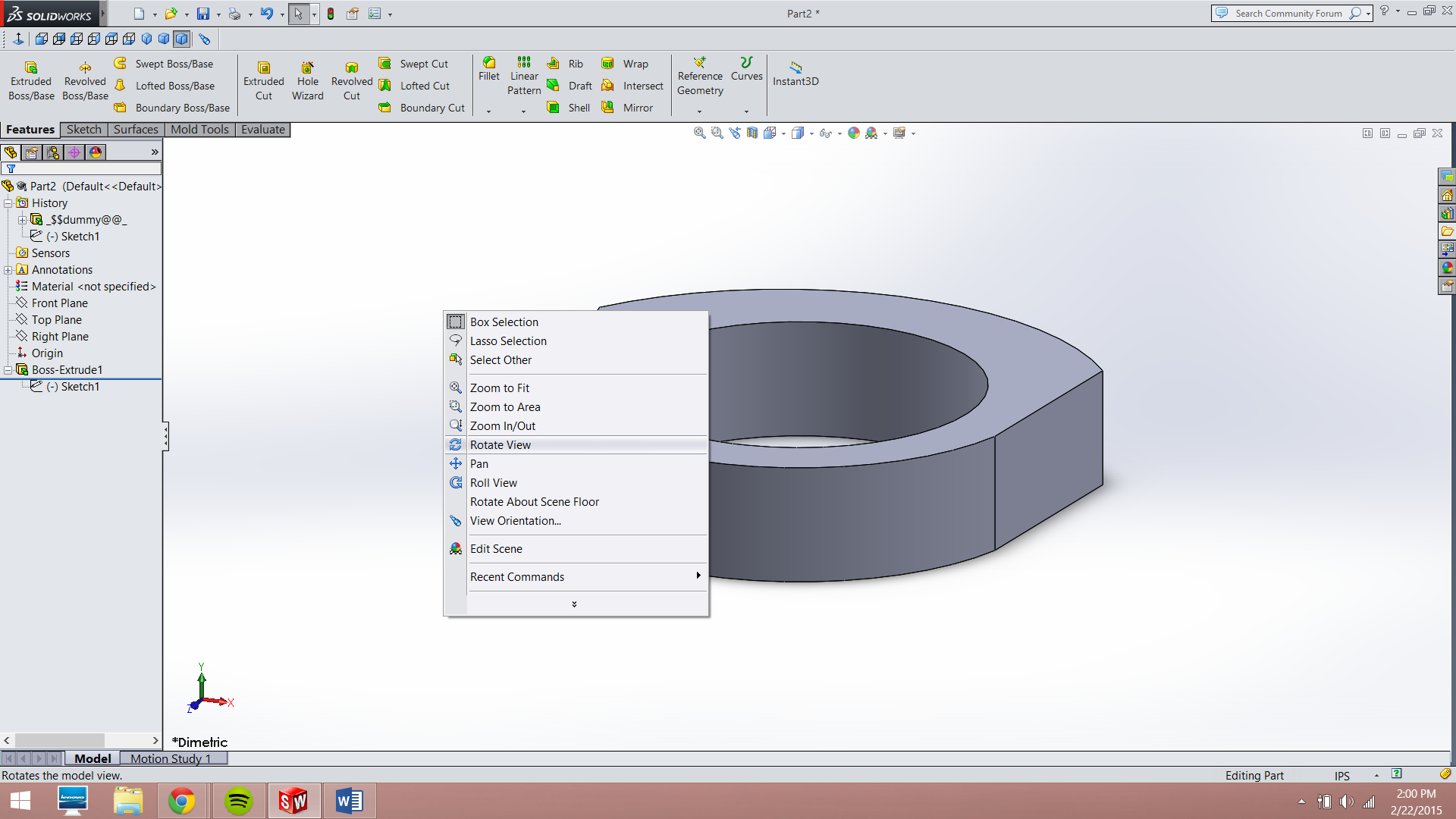 3D Printed Ring Using Basic SolidWorks : 25 Steps - Instructables