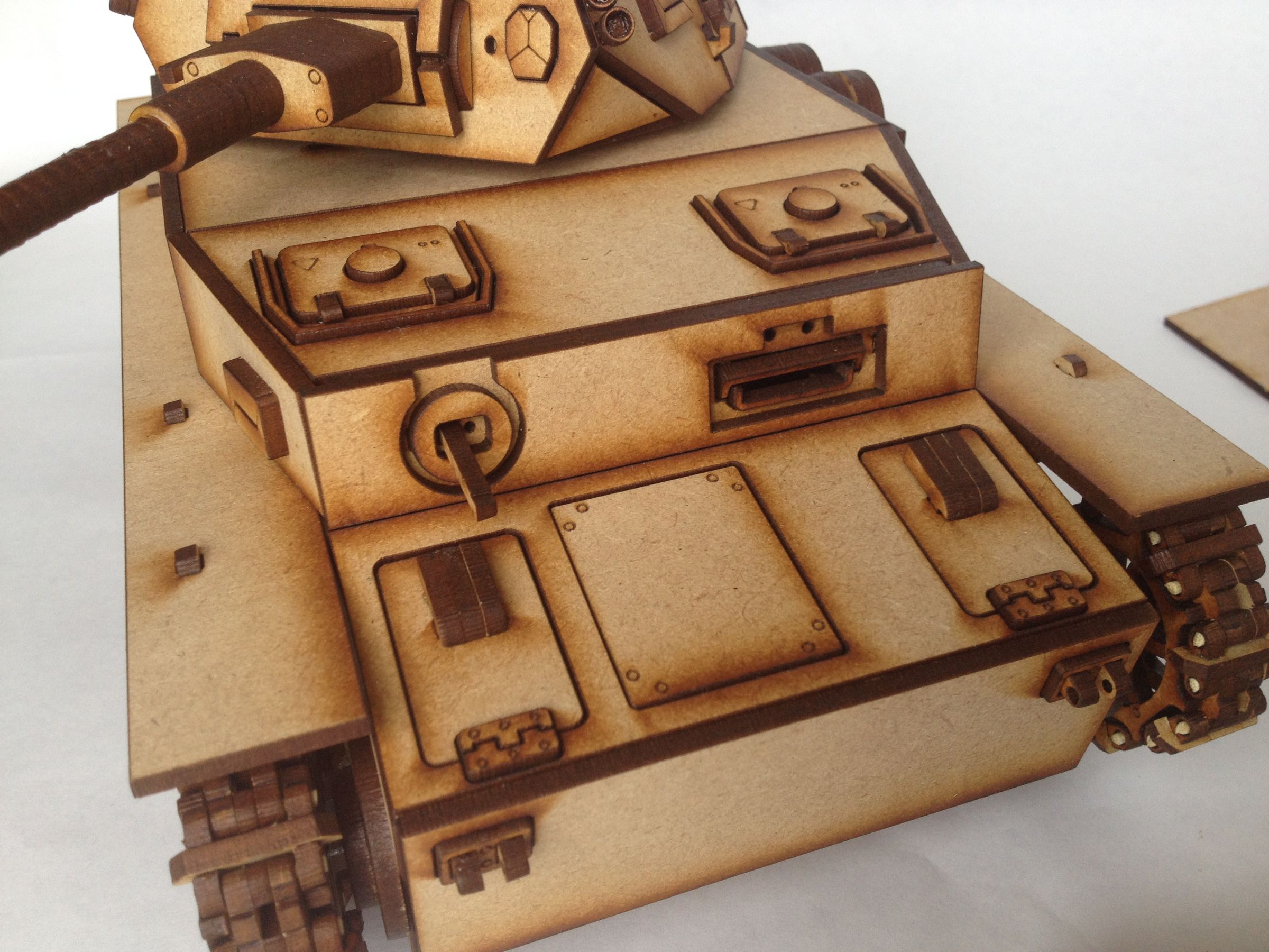 Carter's Lasercut Tank - Panzer IV G/H (motorized) : 10 Steps (with ...