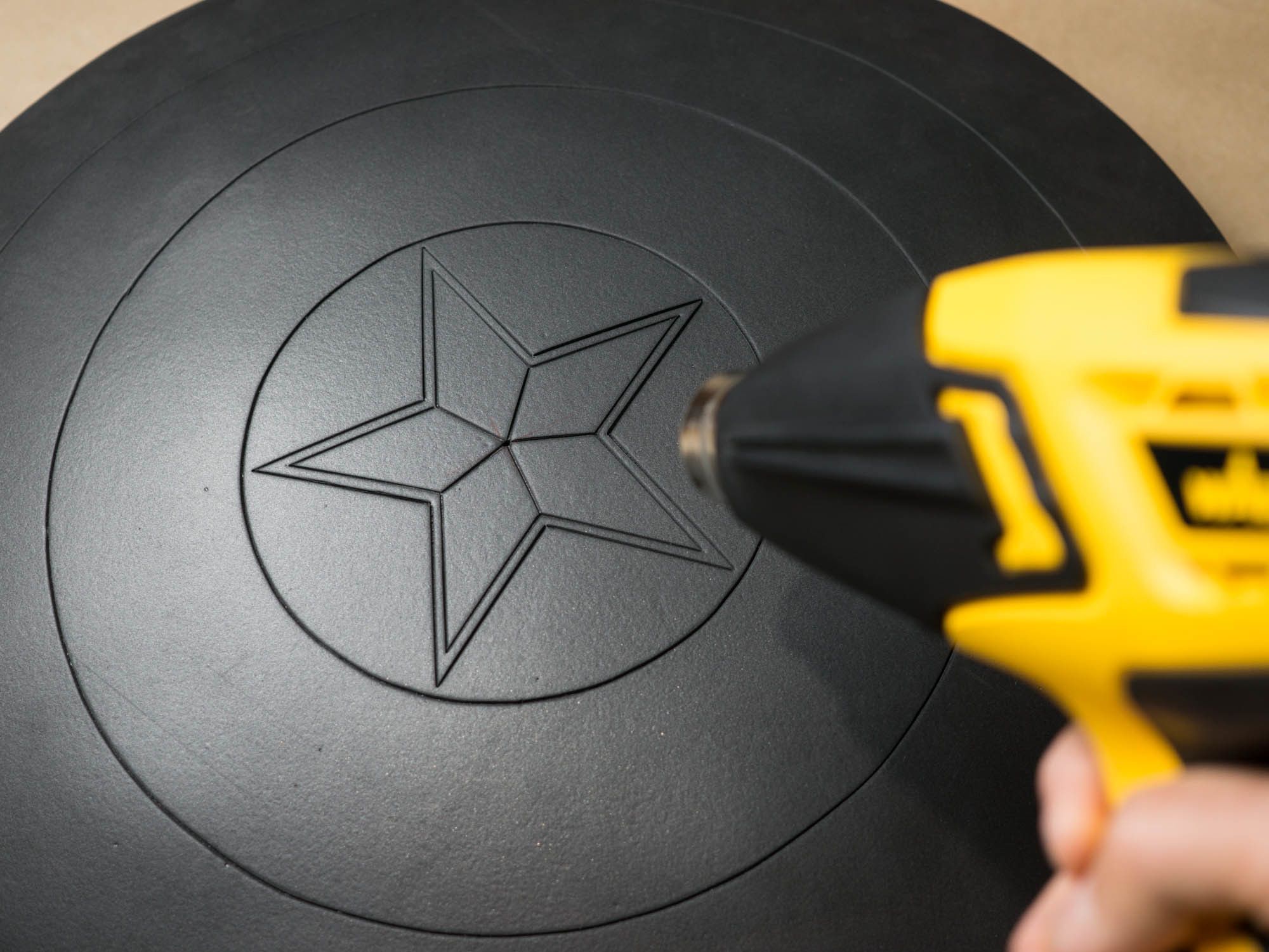 How to Make a Captain America Shield From Foam : 16 Steps (with ...