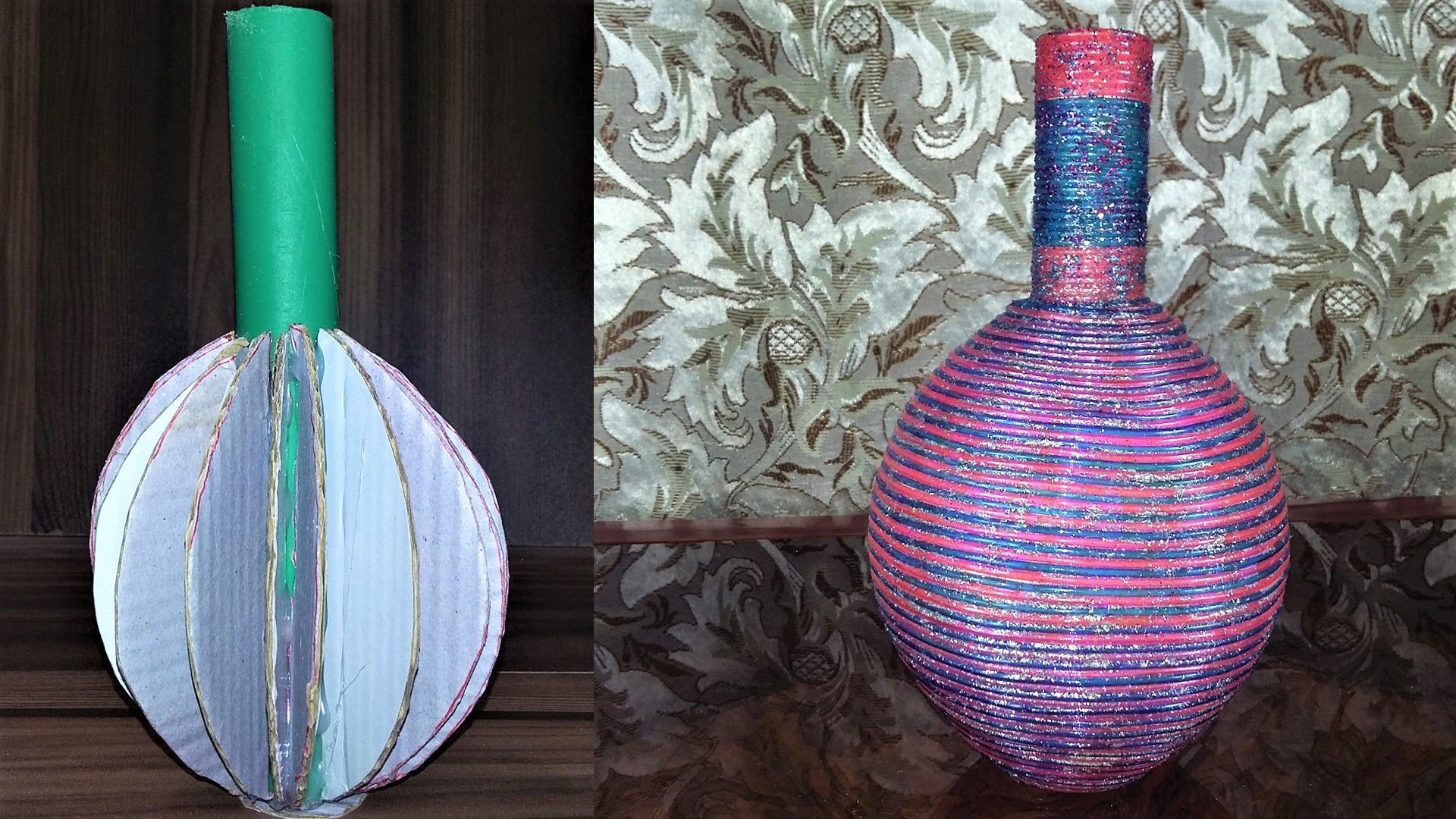 How to Make Vase From PVC Pipe and Cardboard : 5 Steps - Instructables
