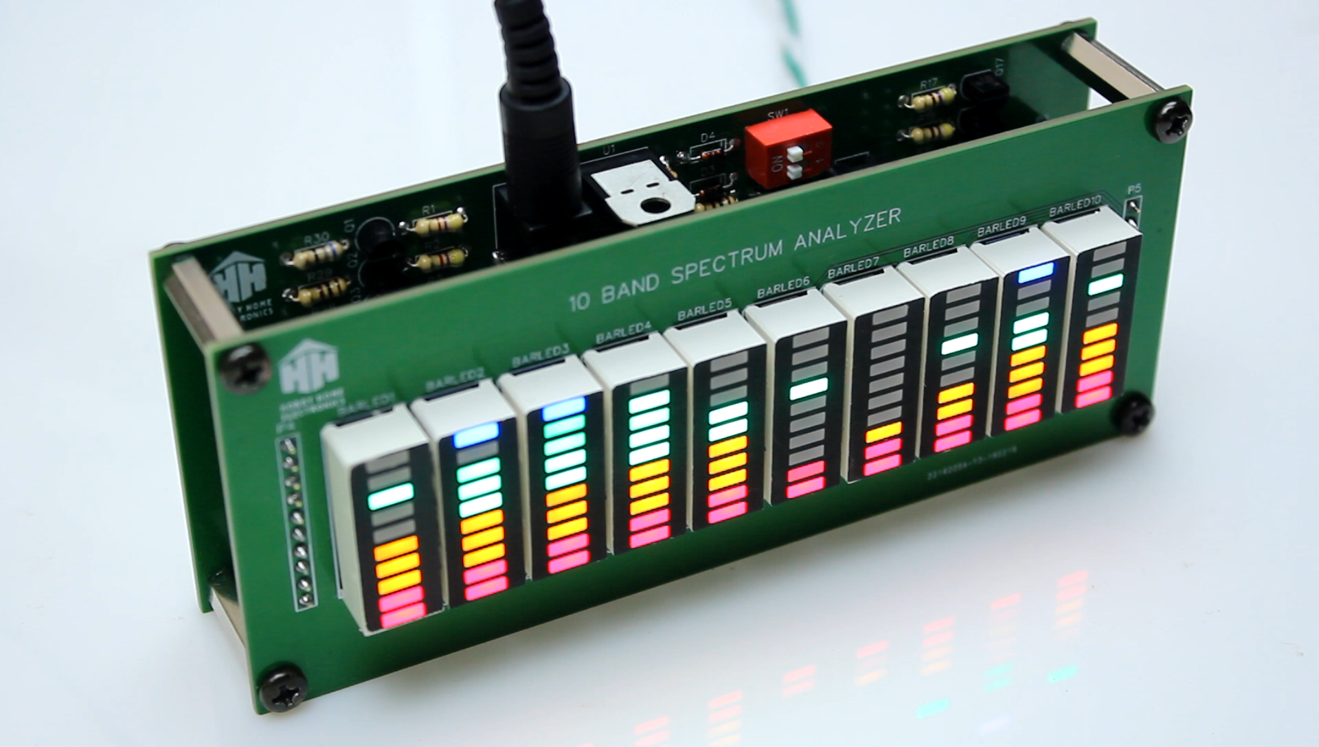 10 Band Led Spectrum Analyzer : 11 Steps - Instructables