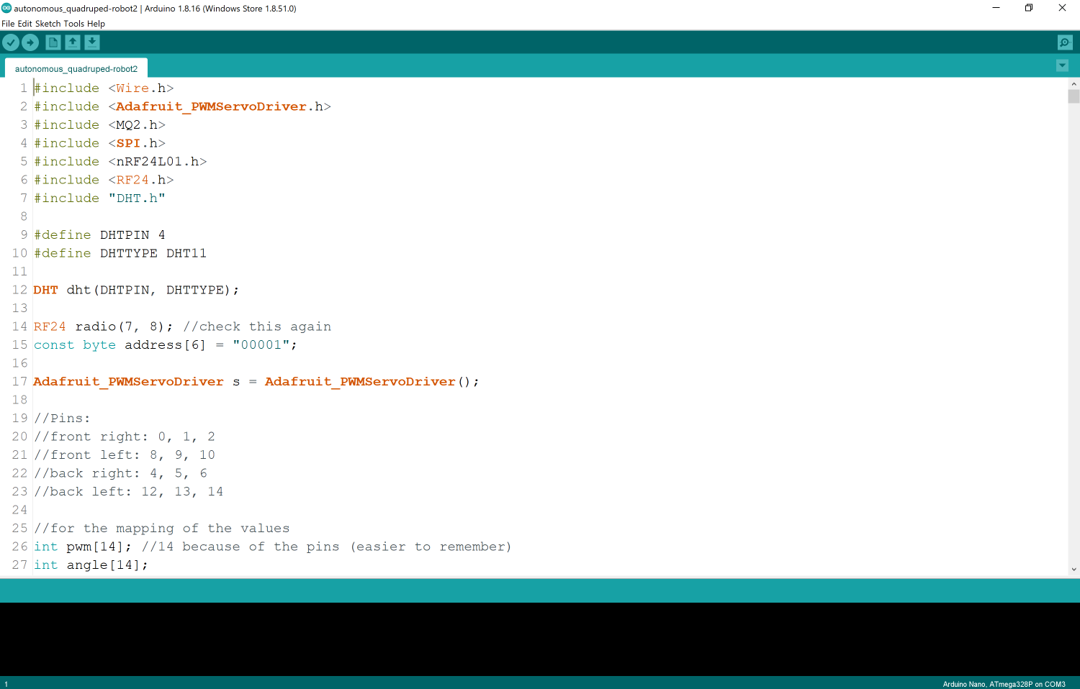 Quadruped Robot Model For Mars : 12 Steps (with Pictures) - Instructables