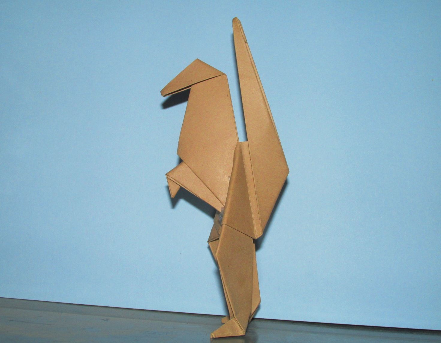 How to Fold an Origami Battle Droid From Star Wars : 24 Steps ...