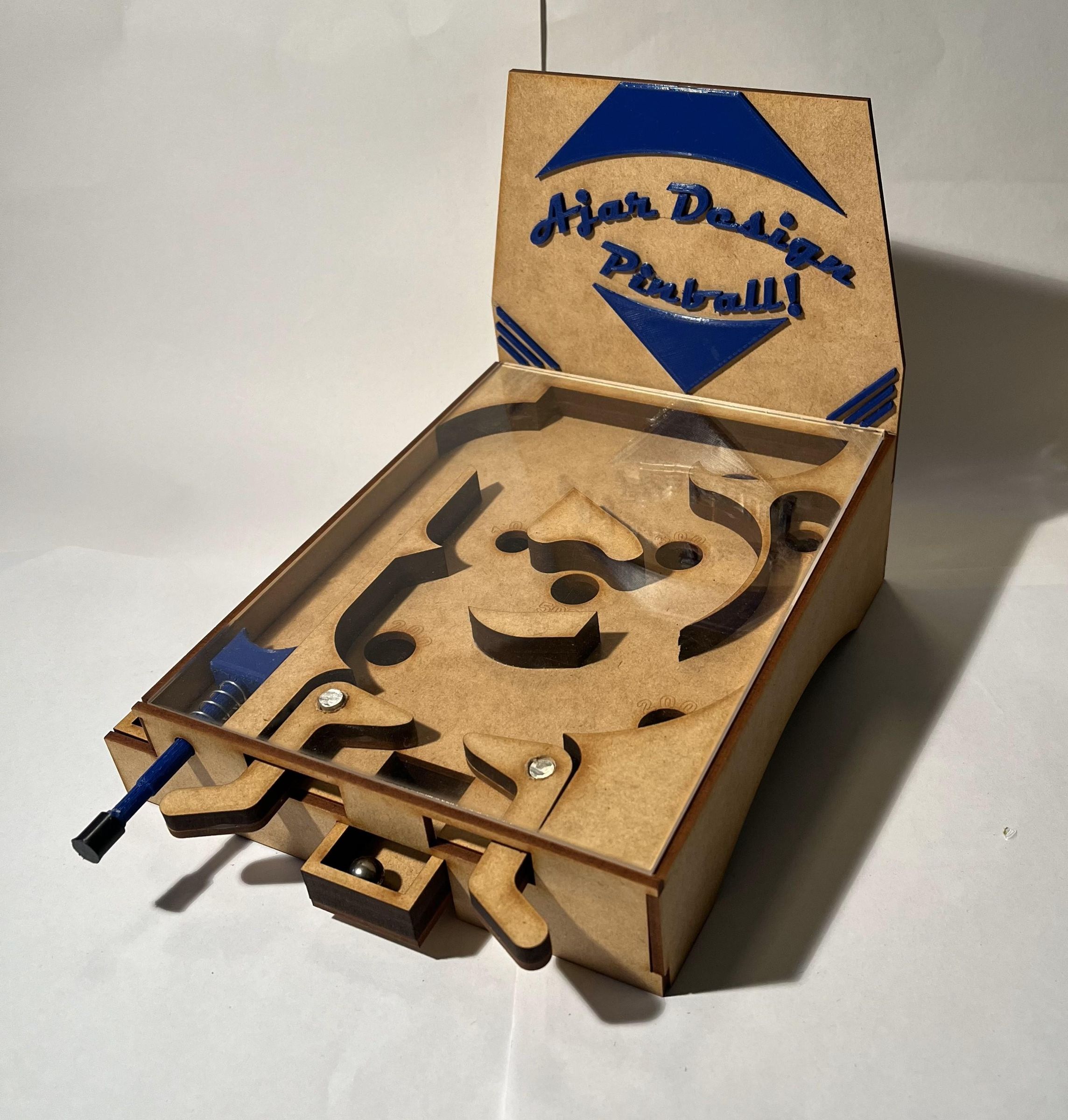 Pinball Arcade Machine - Lasercut & 3D Printed : 22 Steps (with ...