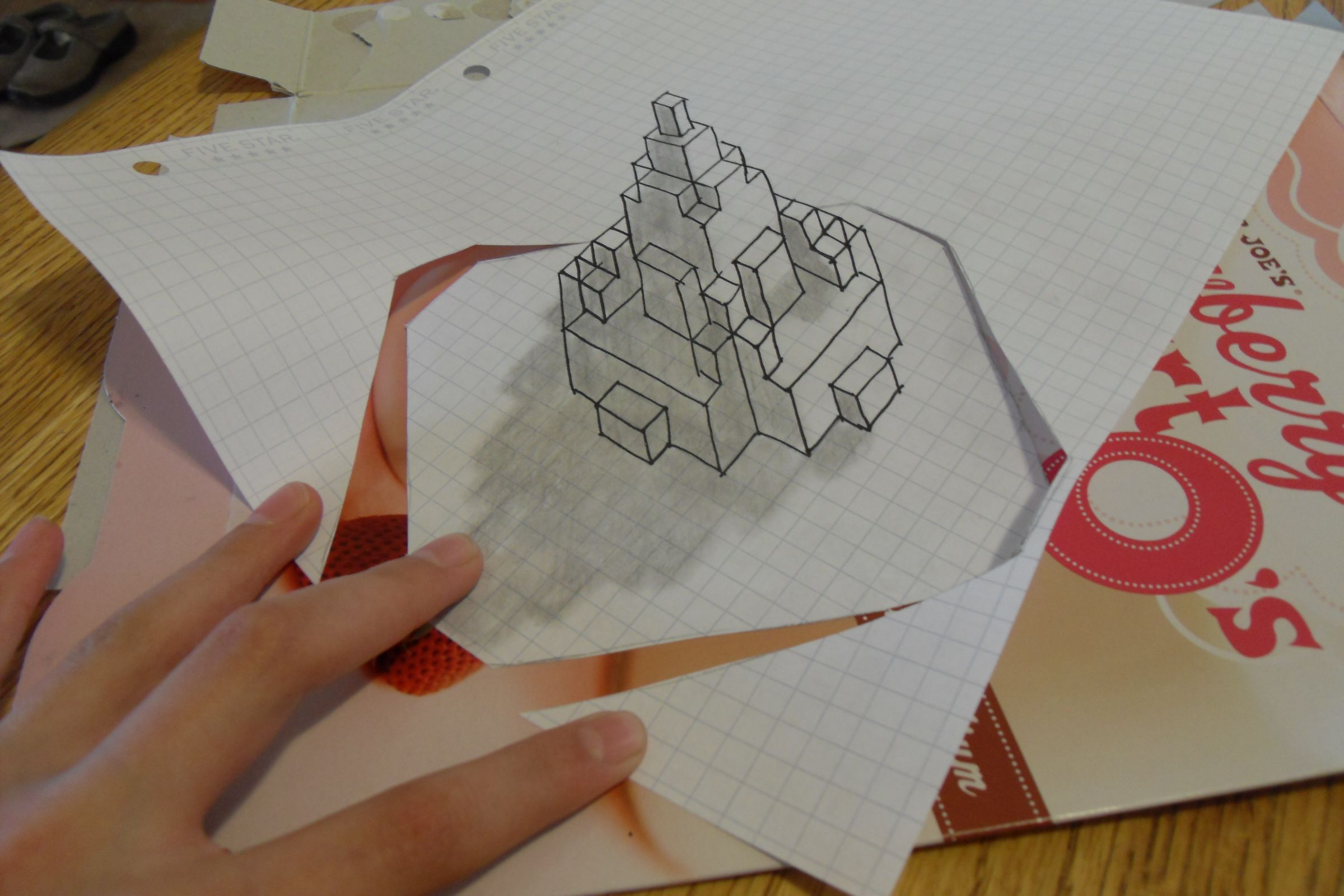 3D Buildings on Grid Paper! : 6 Steps (with Pictures) - Instructables