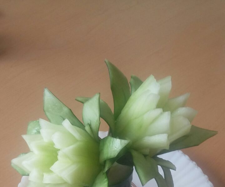 Cucumber Flower : 8 Steps (with Pictures) - Instructables