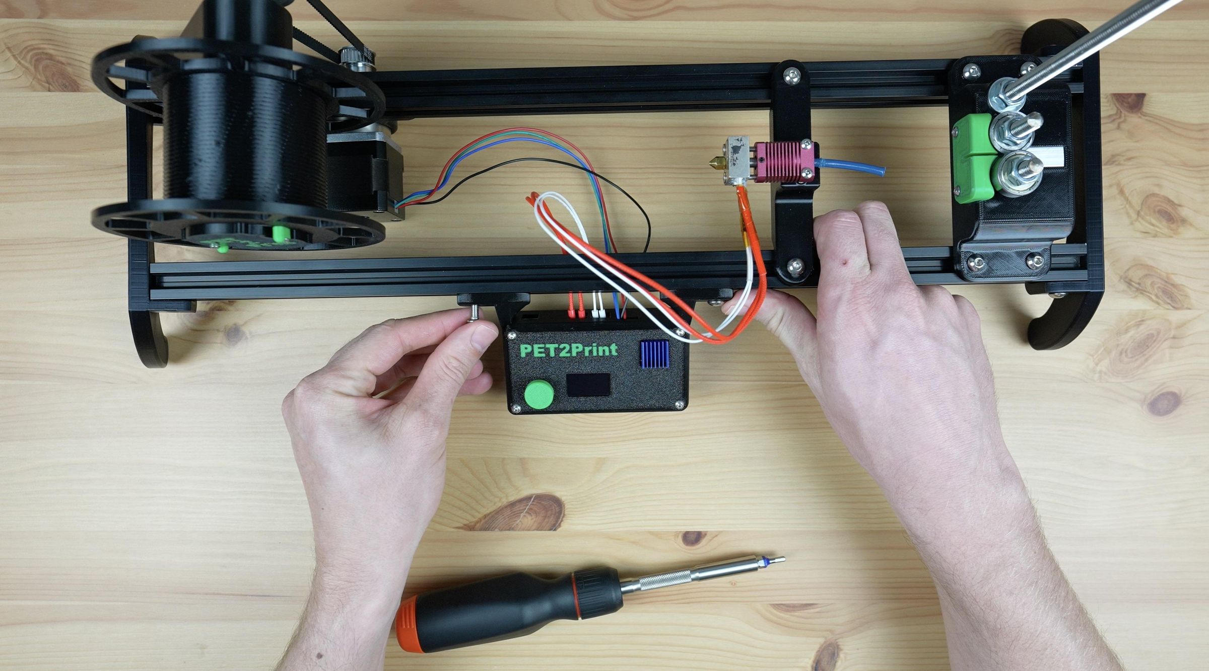 Turn PET Bottles Into 3D Printer Filament : 7 Steps (with Pictures ...