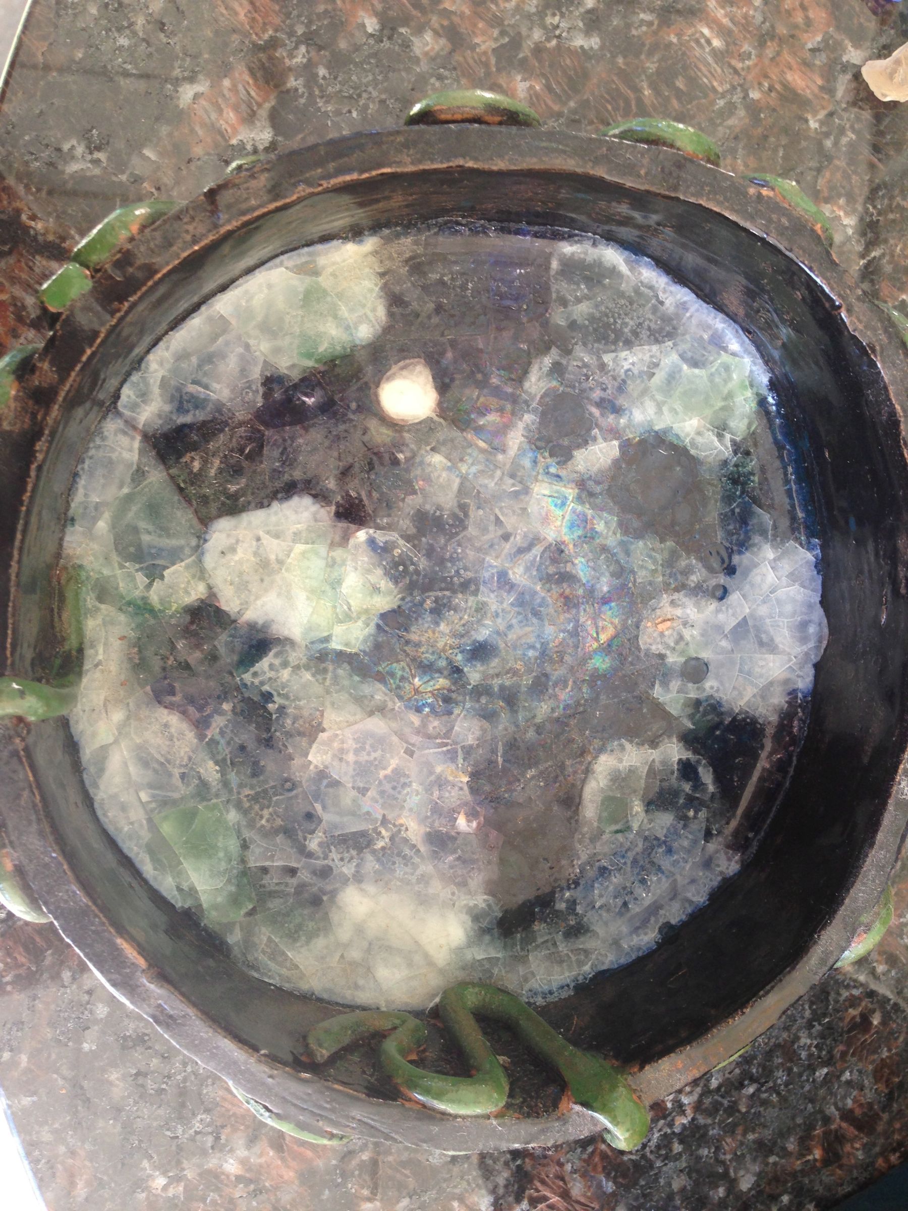 Easy Glass-Bottom Clay/Ceramic Piece : 3 Steps - Instructables