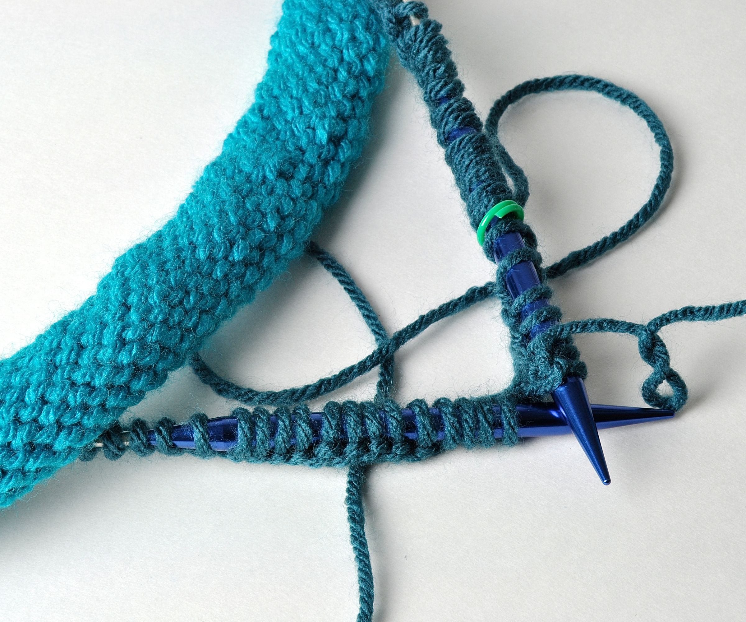 Infinity Times 7 Scarf - Knitting in a Round : 4 Steps (with Pictures ...