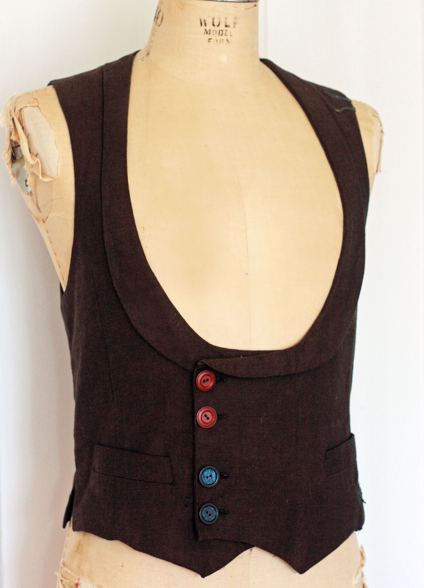 Leather Collage Vest - Instructables