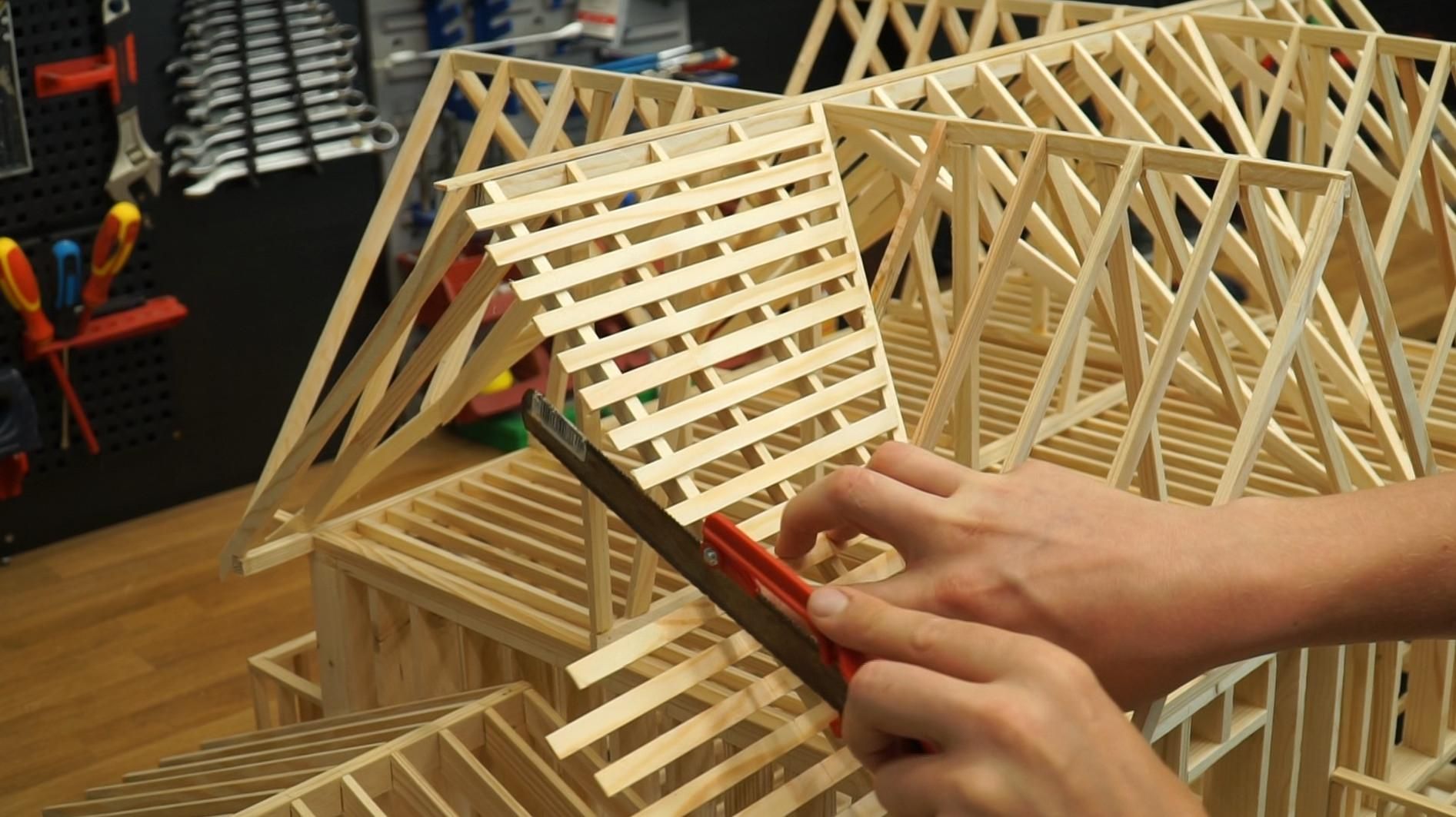 Miniature Timber Frame House : 10 Steps (with Pictures) - Instructables