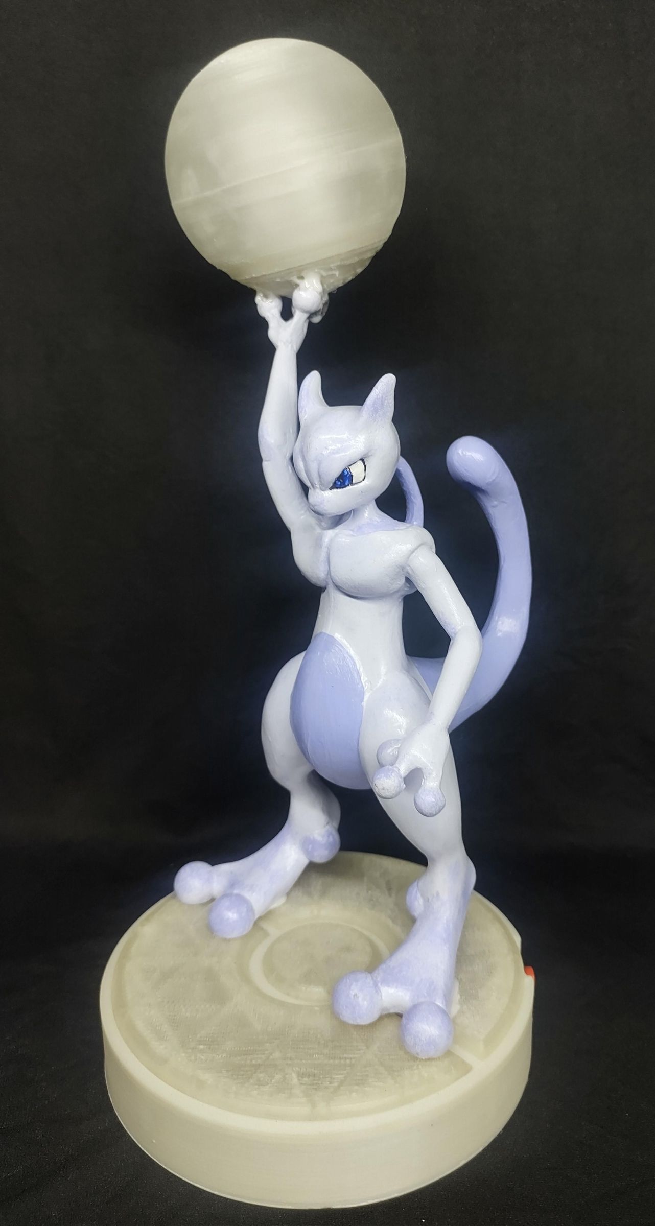Mewtwo Table Lamp : 3 Steps - Instructables