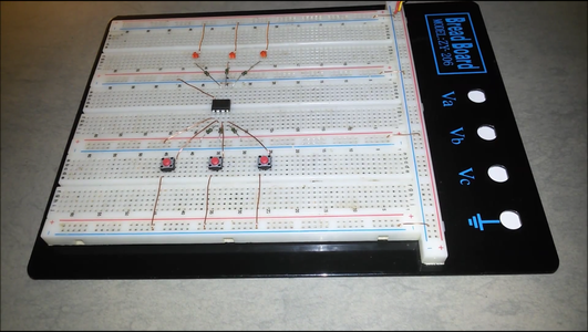 Simple 3 Button On Off With 12f629 Mikroc 3 Steps With Pictures Instructables