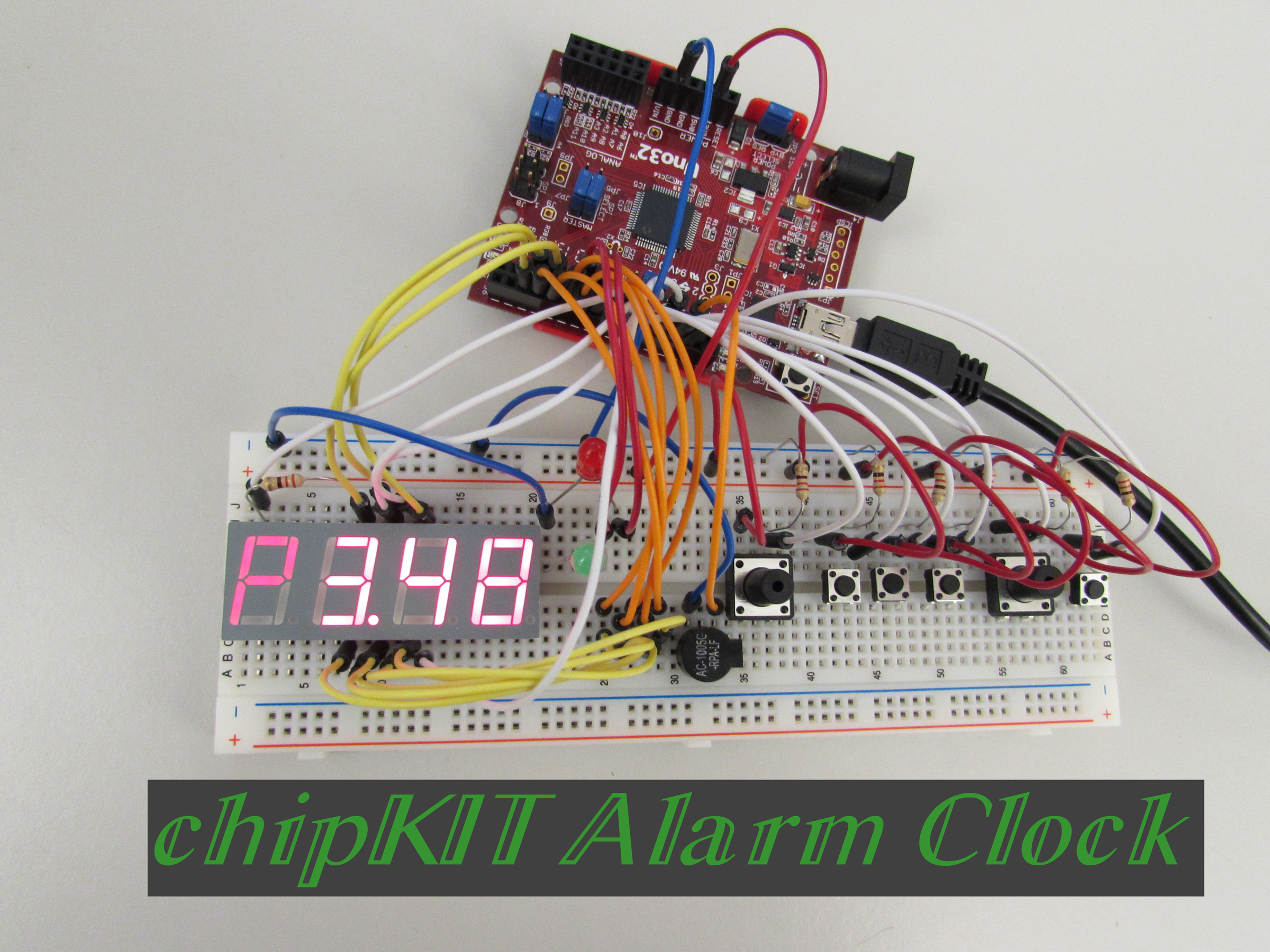 ChipKIT Alarm Clock : 6 Steps - Instructables