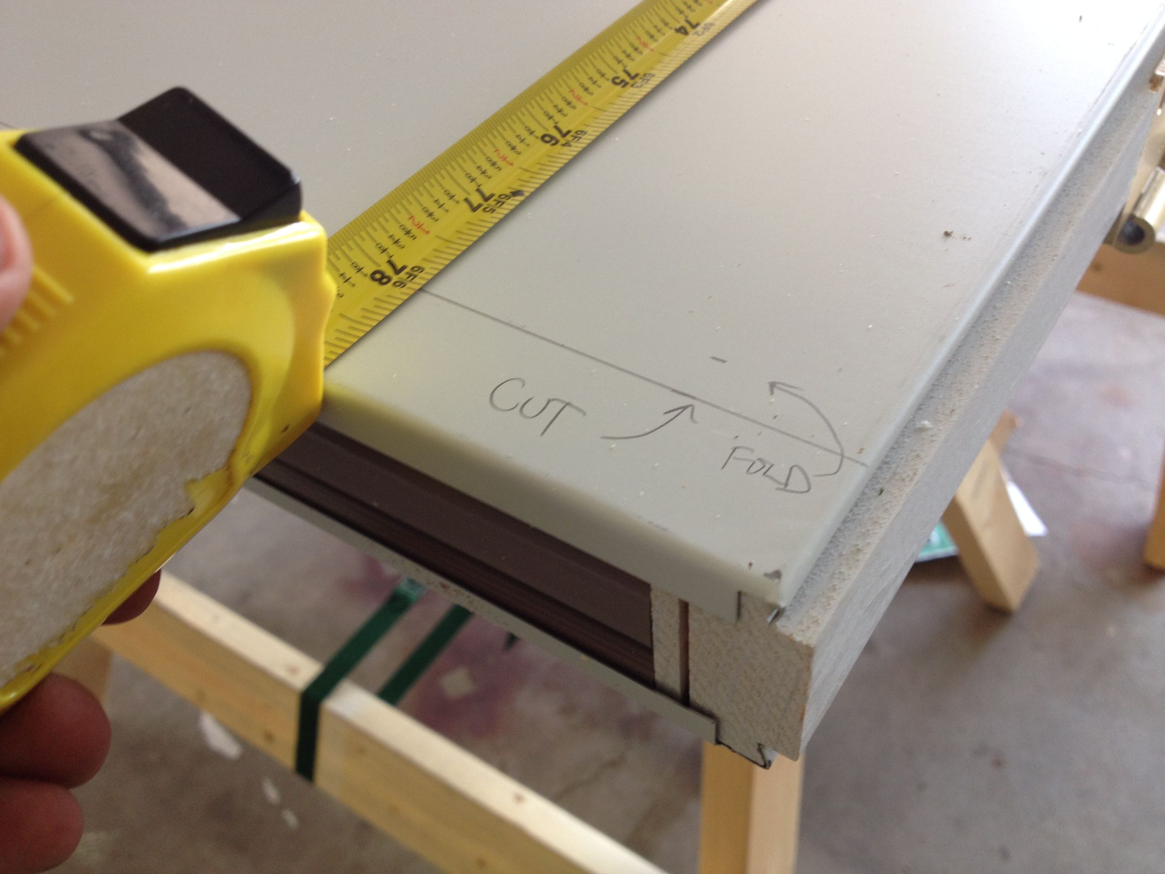 How to Cut and Resize a Steel Clad Entry Door : 5 Steps - Instructables