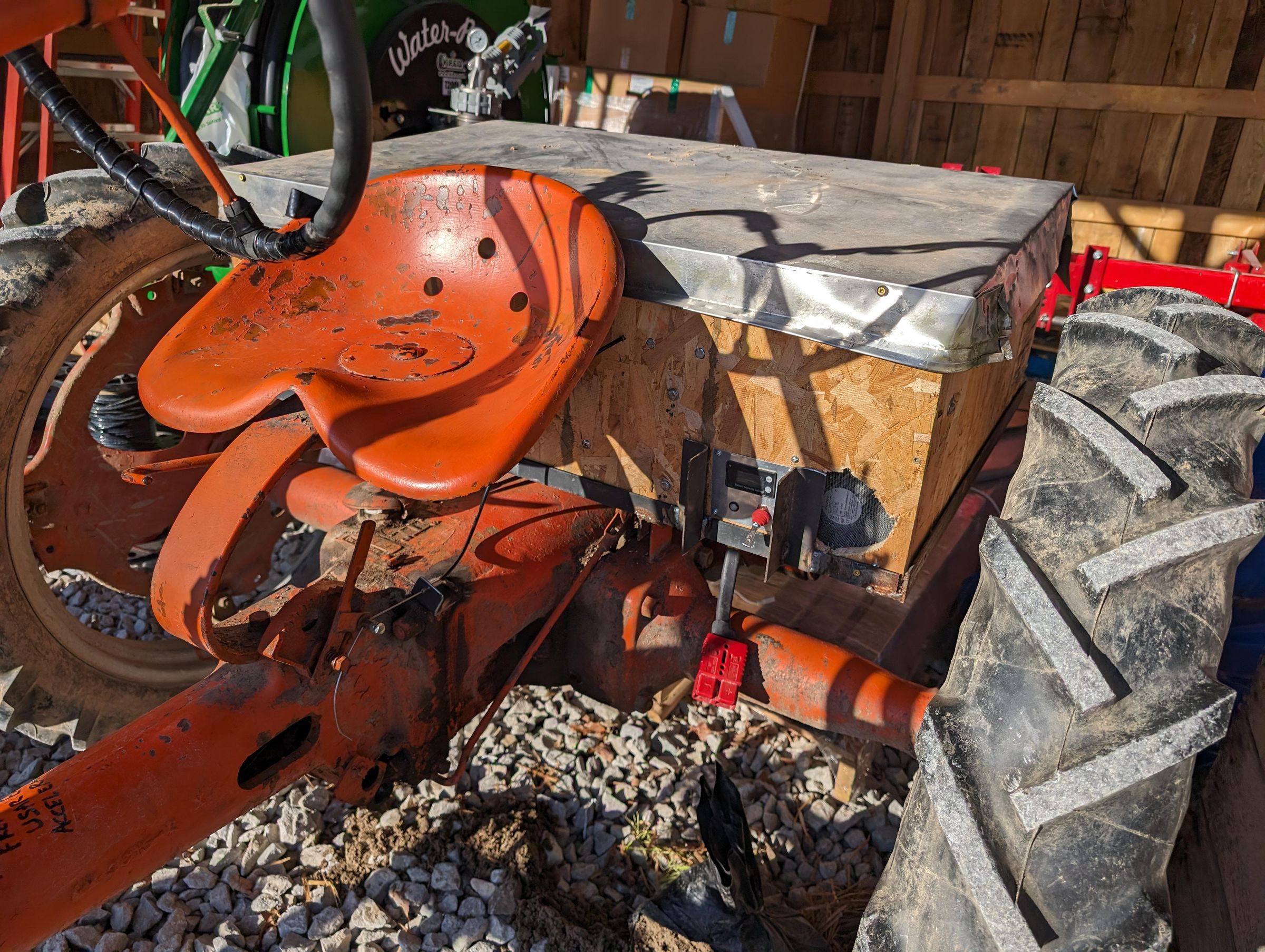 Electric Tractor Conversion - Allis G Cultivator : 8 Steps - Instructables