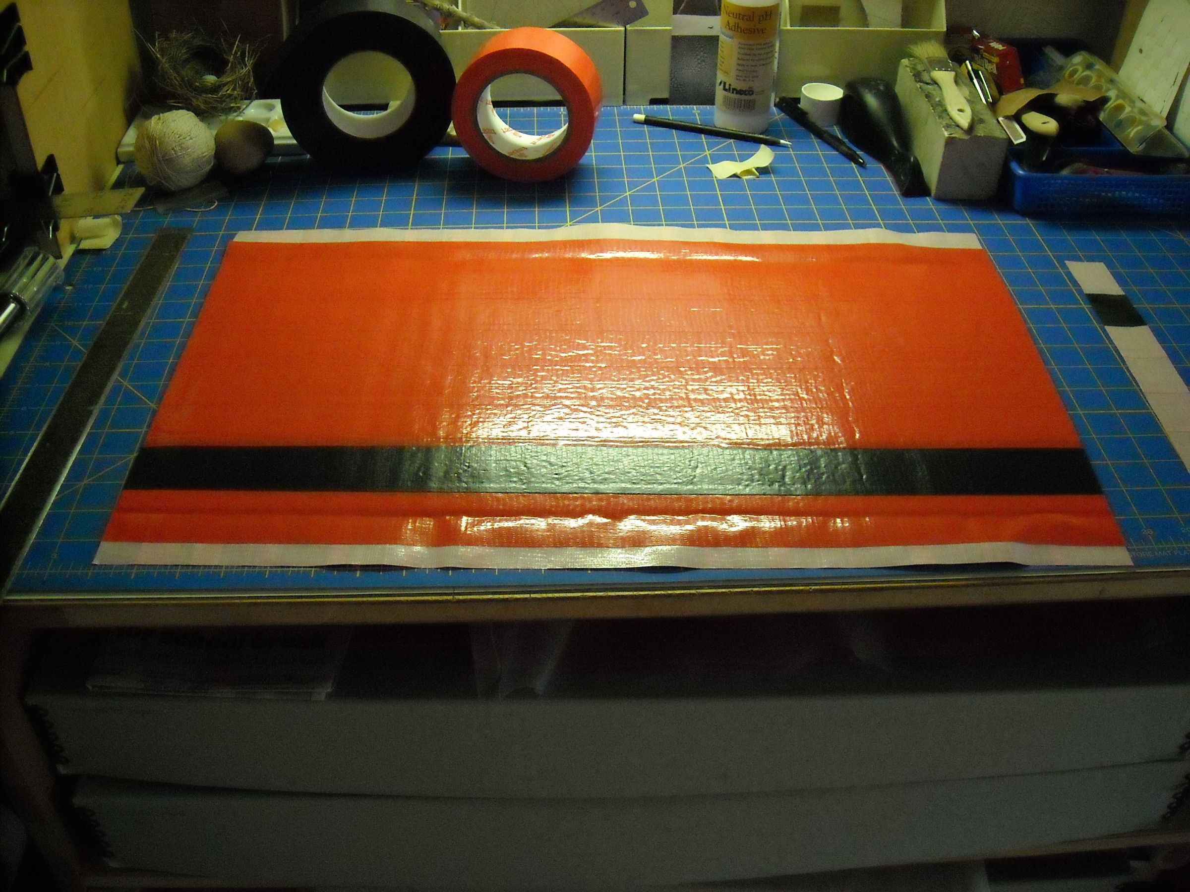 Cushioned Duct Tape Laptop Sleeve : 8 Steps (with Pictures) - Instructables