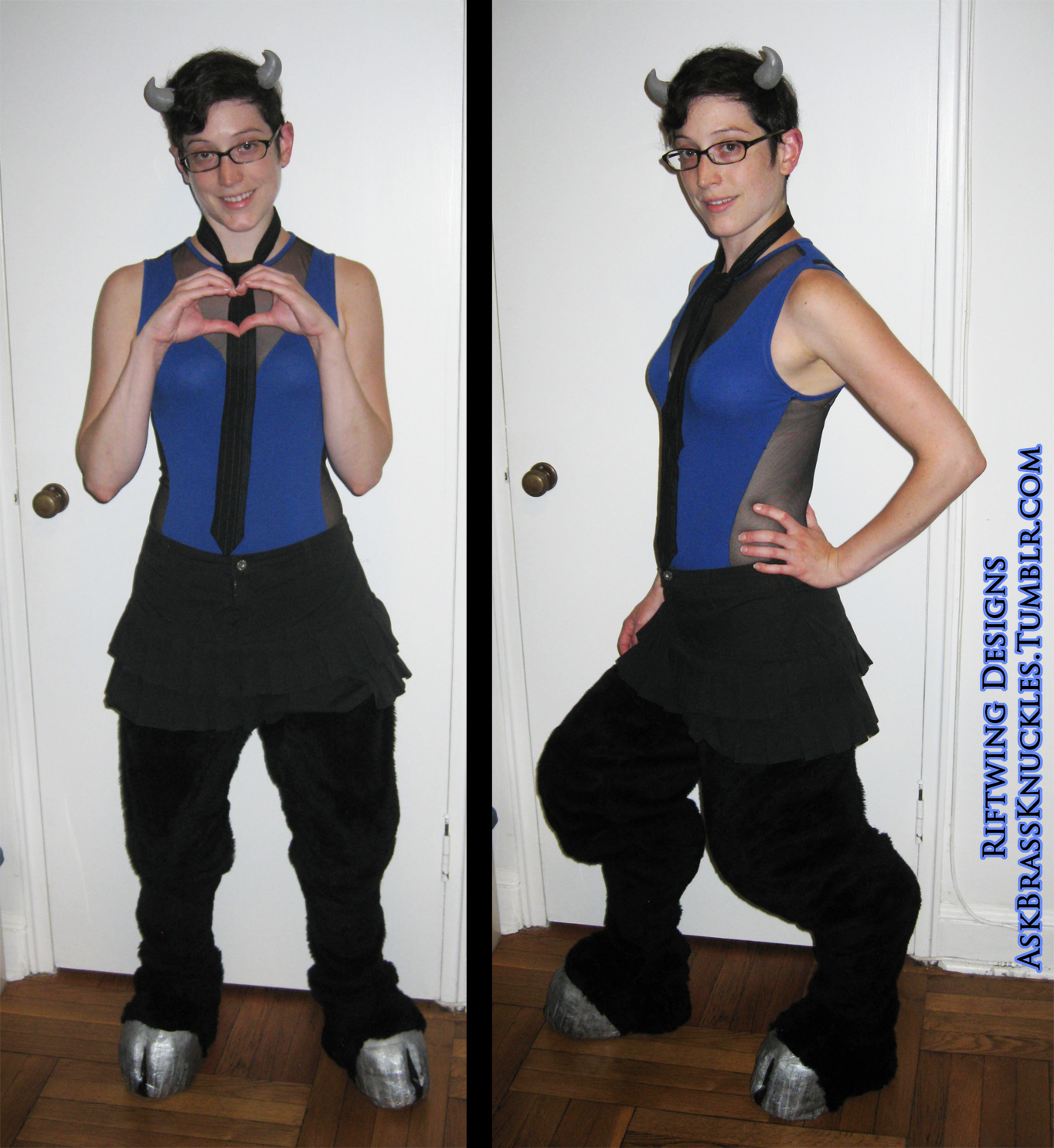 Realistic Digitigrade "Backwards" Costume Animal Legs : 7 Steps (with ...