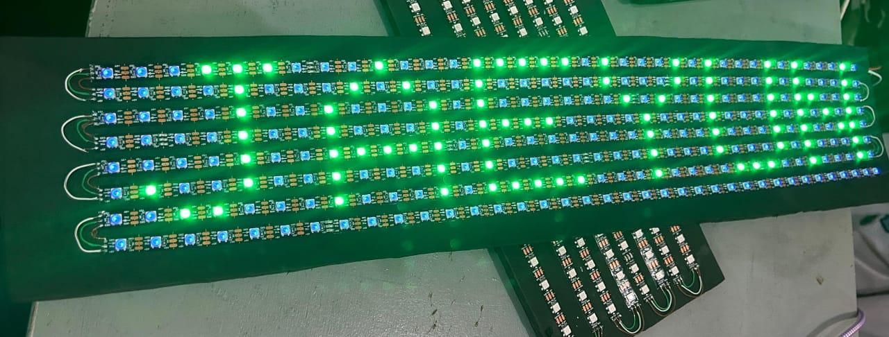 TUTORIAL RUNNING TEXT LED ! : 6 Steps - Instructables