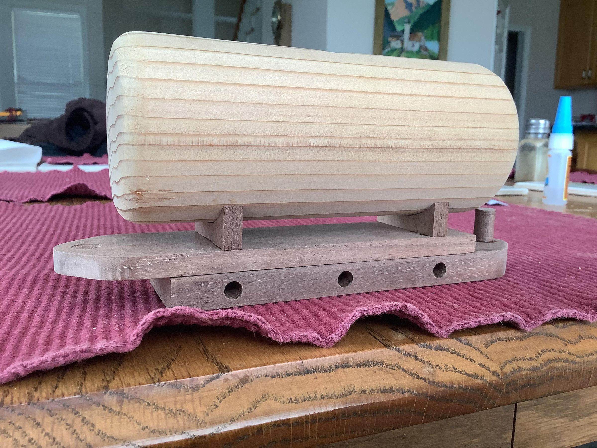 Miniature Wooden Train - 7 Car Set : 10 Steps (with Pictures ...