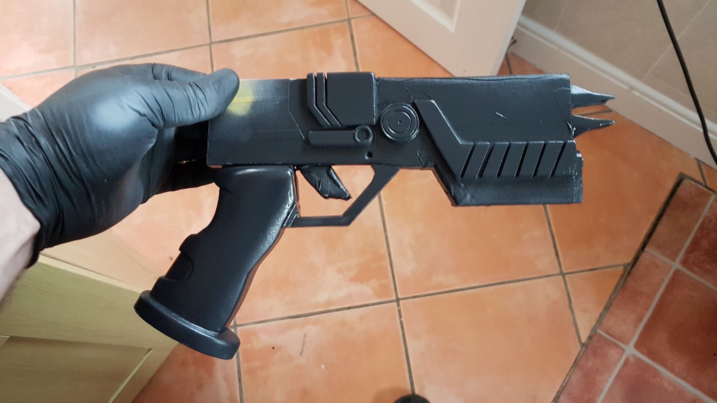 Paralyzer Blaster (Metroid) Mould and Cast : 4 Steps (with Pictures ...