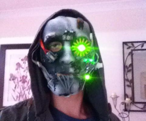 Make a Cyborg Mask : 7 Steps (with Pictures) - Instructables
