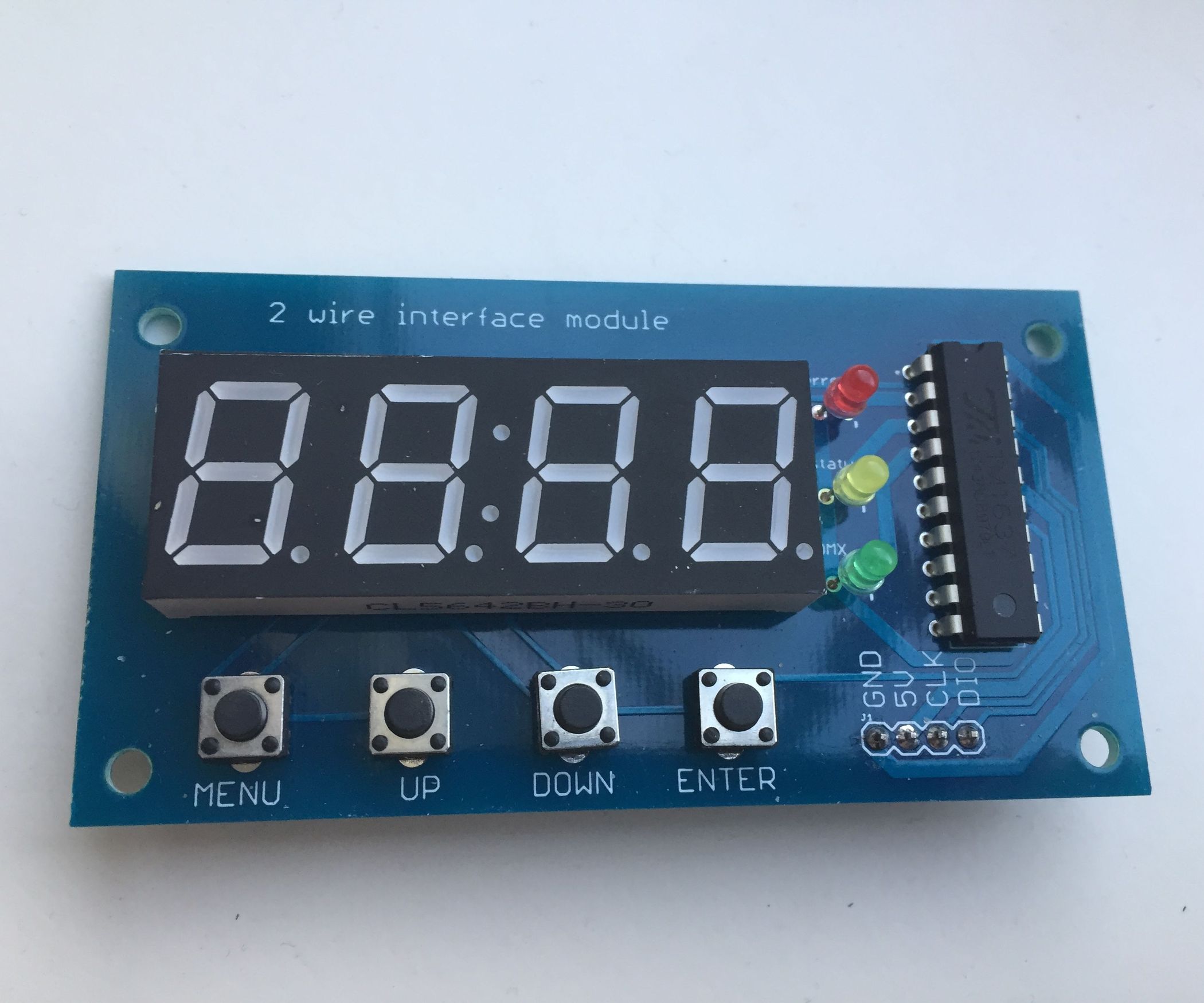 Two Wire (DMX) Interface With Screen and Buttons : 5 Steps (with ...