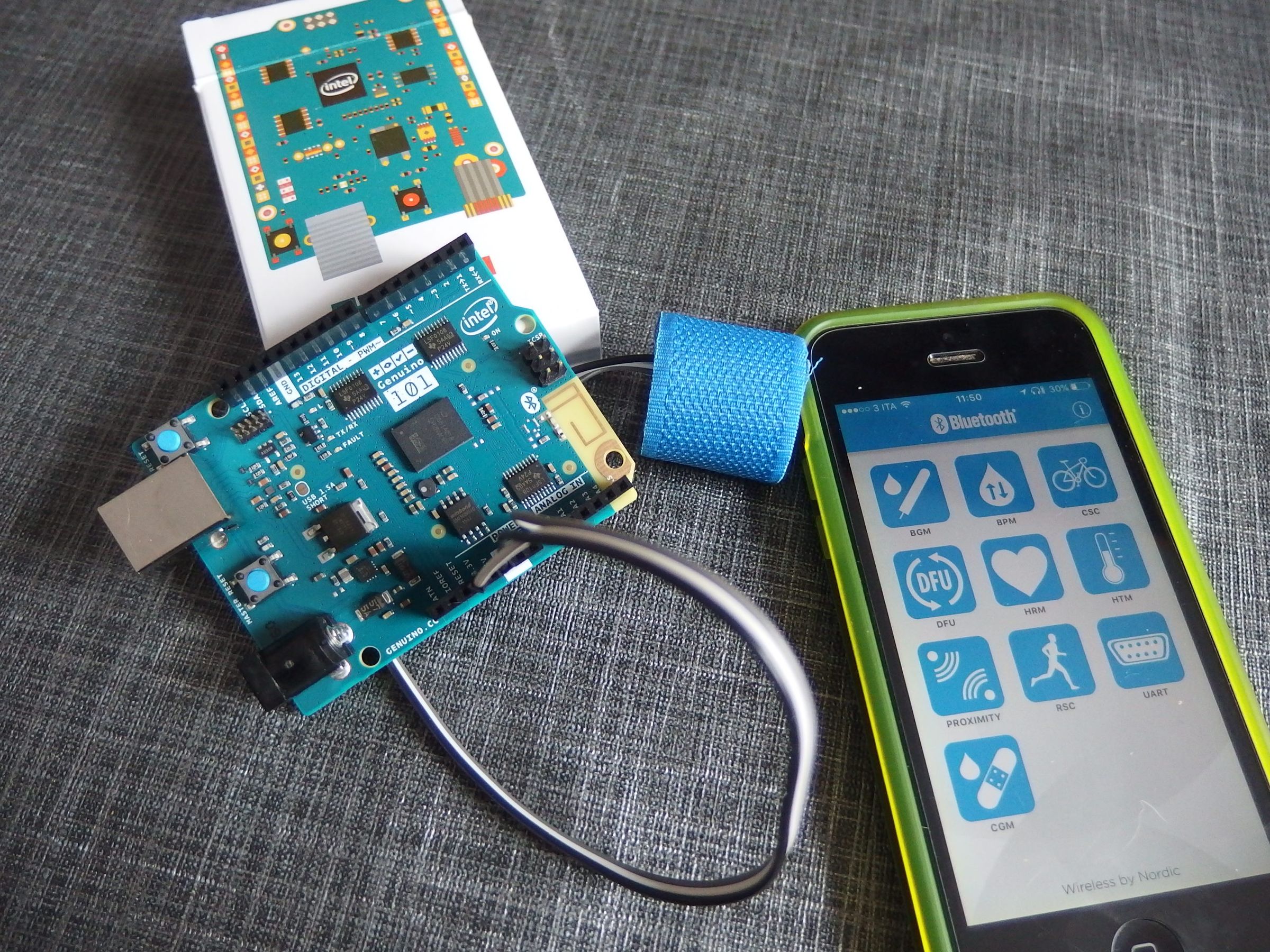 Arduino 101 Bluethooth IOS Pulse Sensor : 3 Steps (with Pictures ...