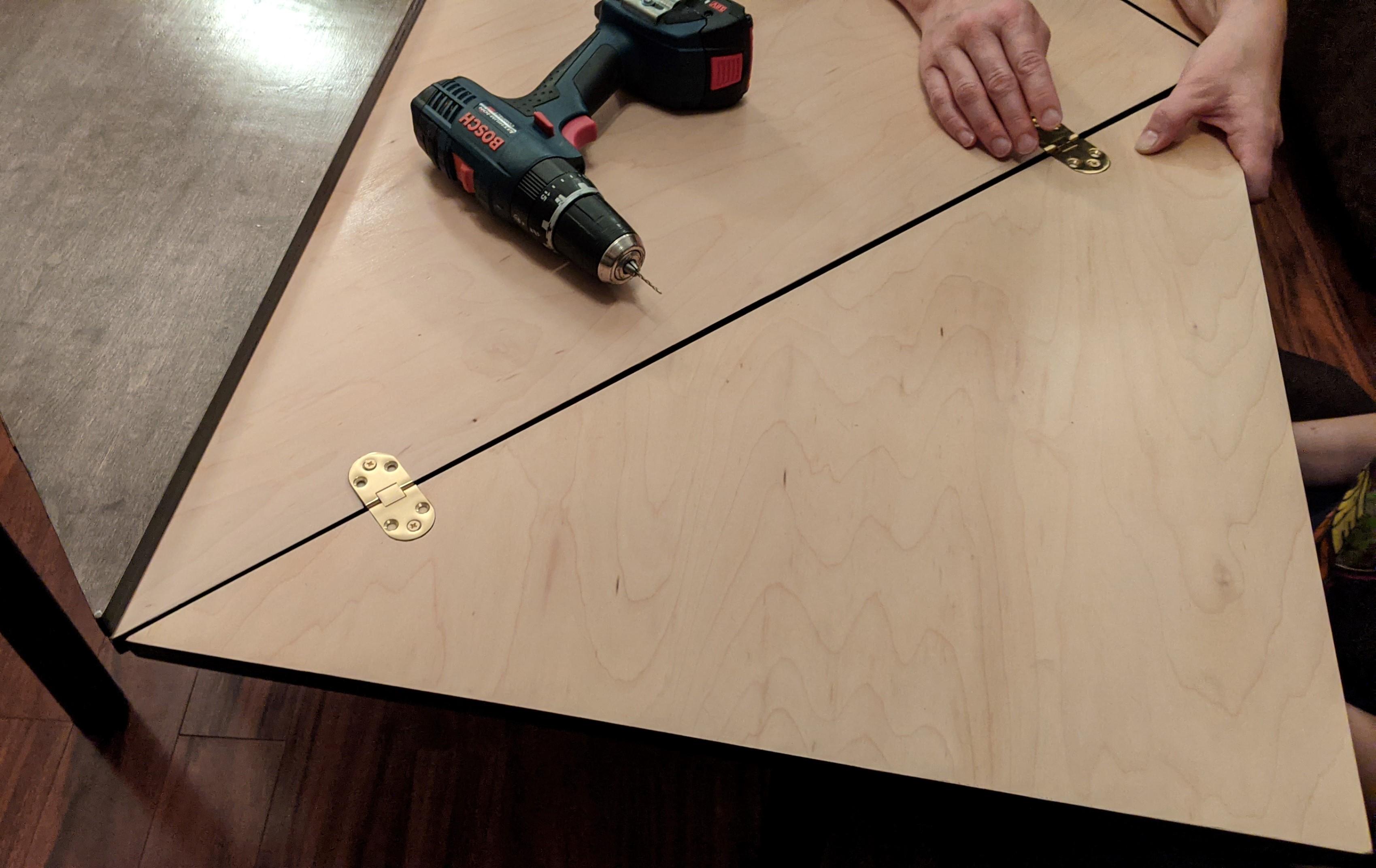 Space Saving Expandable Table for Tabletop and Board Games : 25 Steps ...