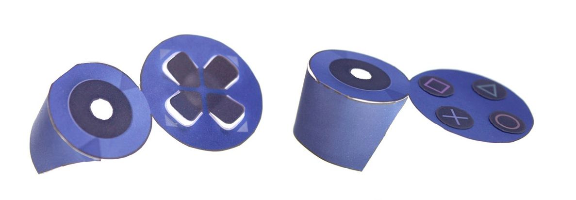 PlayStation 4 Controller - Papercraft : 5 Steps (with Pictures ...