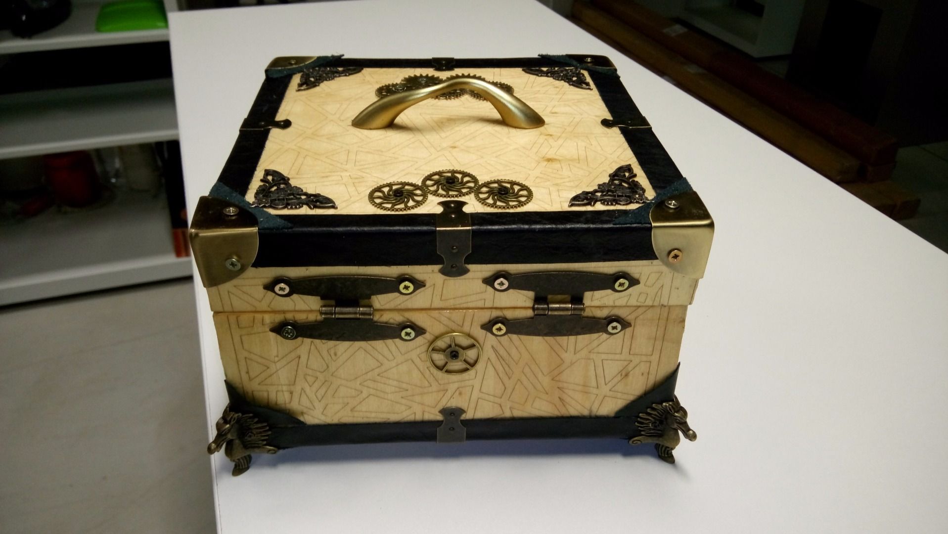 Steampunk Tool-Box for the Engineering Guy : 19 Steps (with Pictures ...
