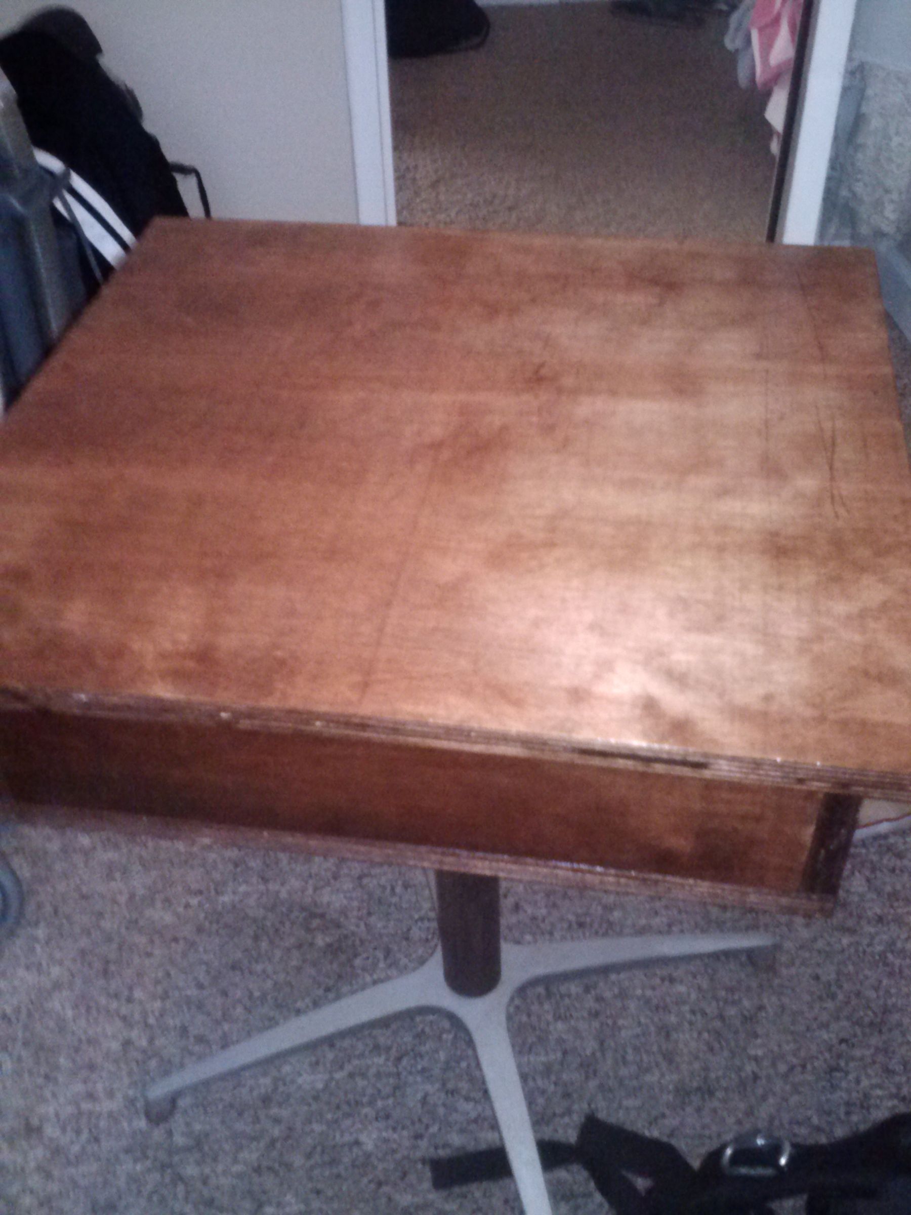 Table From Old TV Stand : 5 Steps - Instructables