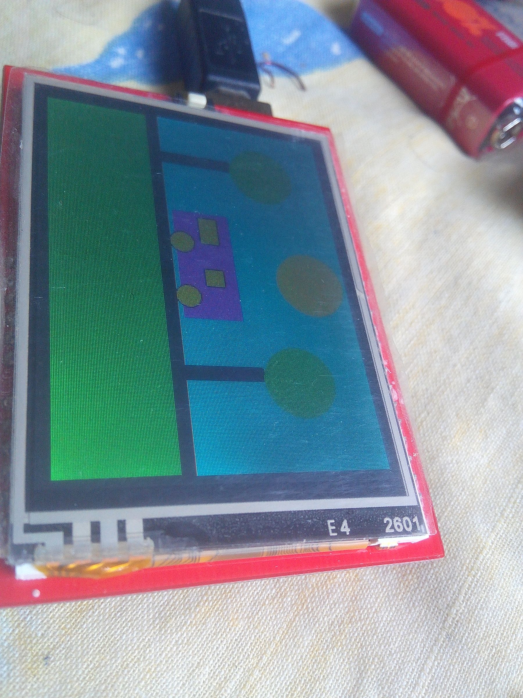 Drawing a Car With Arduino TFT Color Touch Display With Complete Basic ...