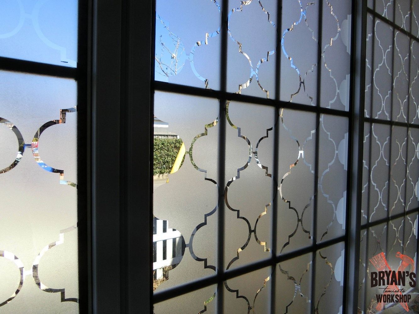 Beautiful Contact Paper Privacy Window! : 7 Steps (with Pictures ...