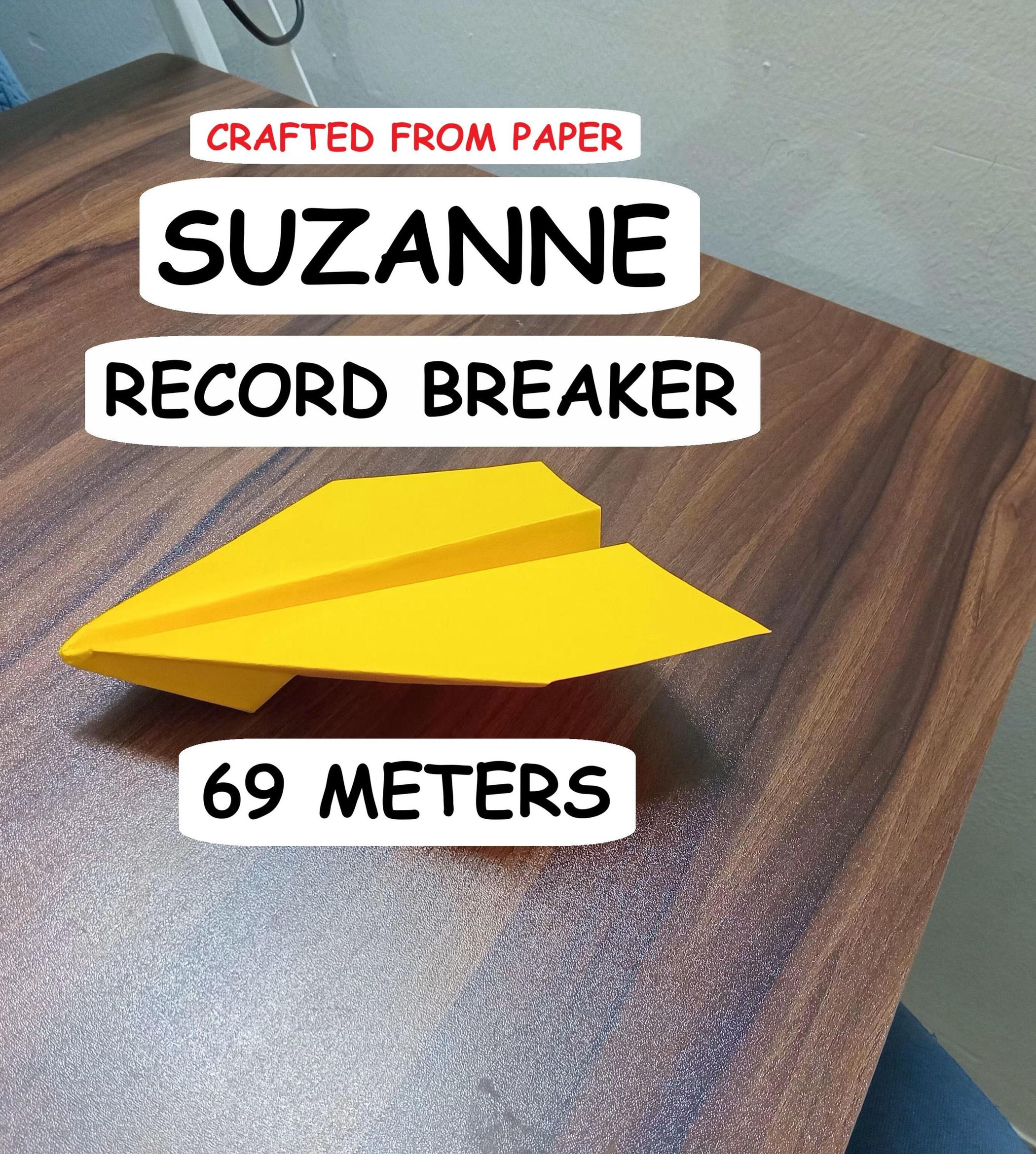 Glide Like a Pro With the Suzanne Airplane : 5 Steps (with Pictures ...