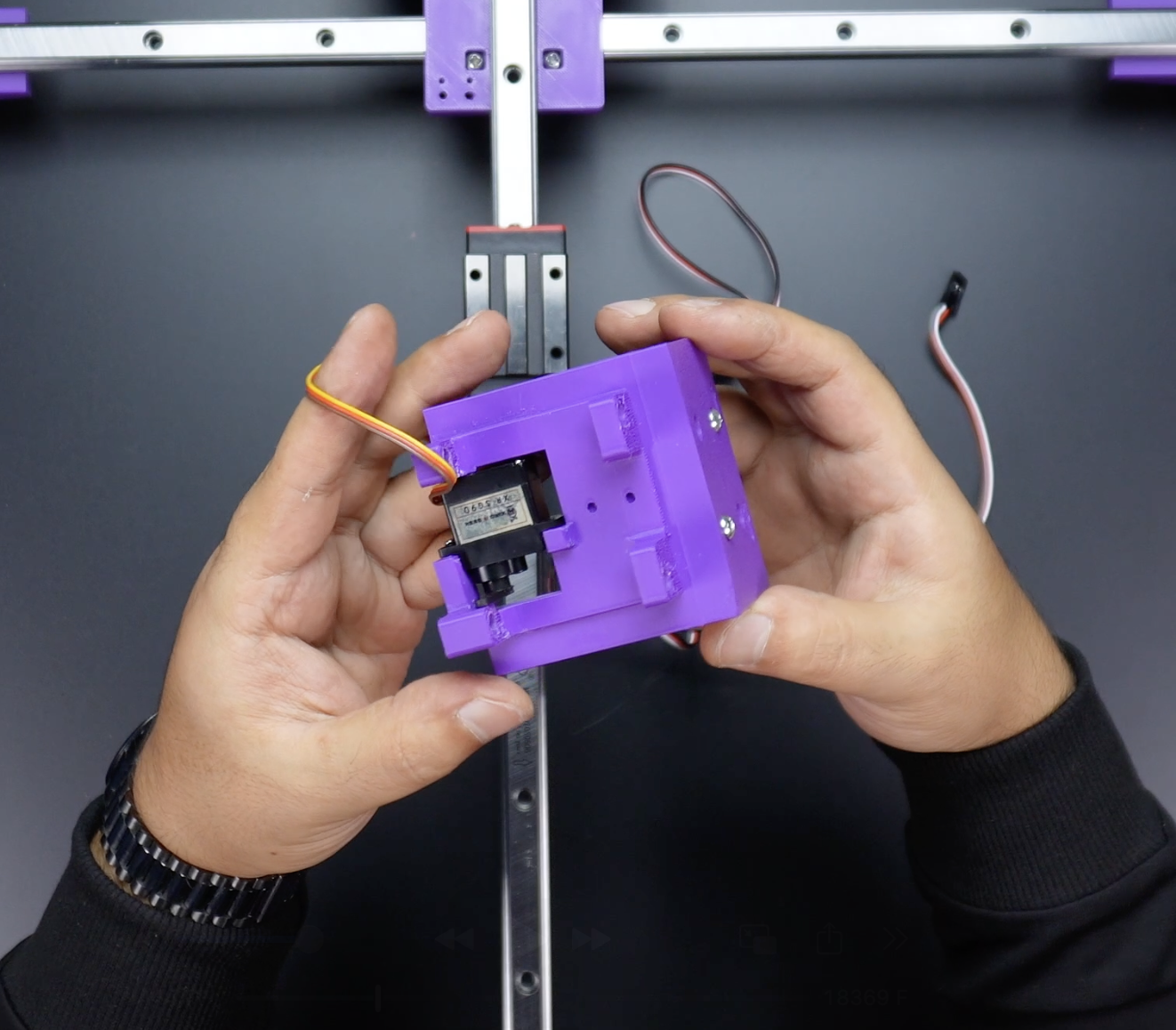 Build a Simple 3D Printed CNC Plotter Machine : 8 Steps (with Pictures ...