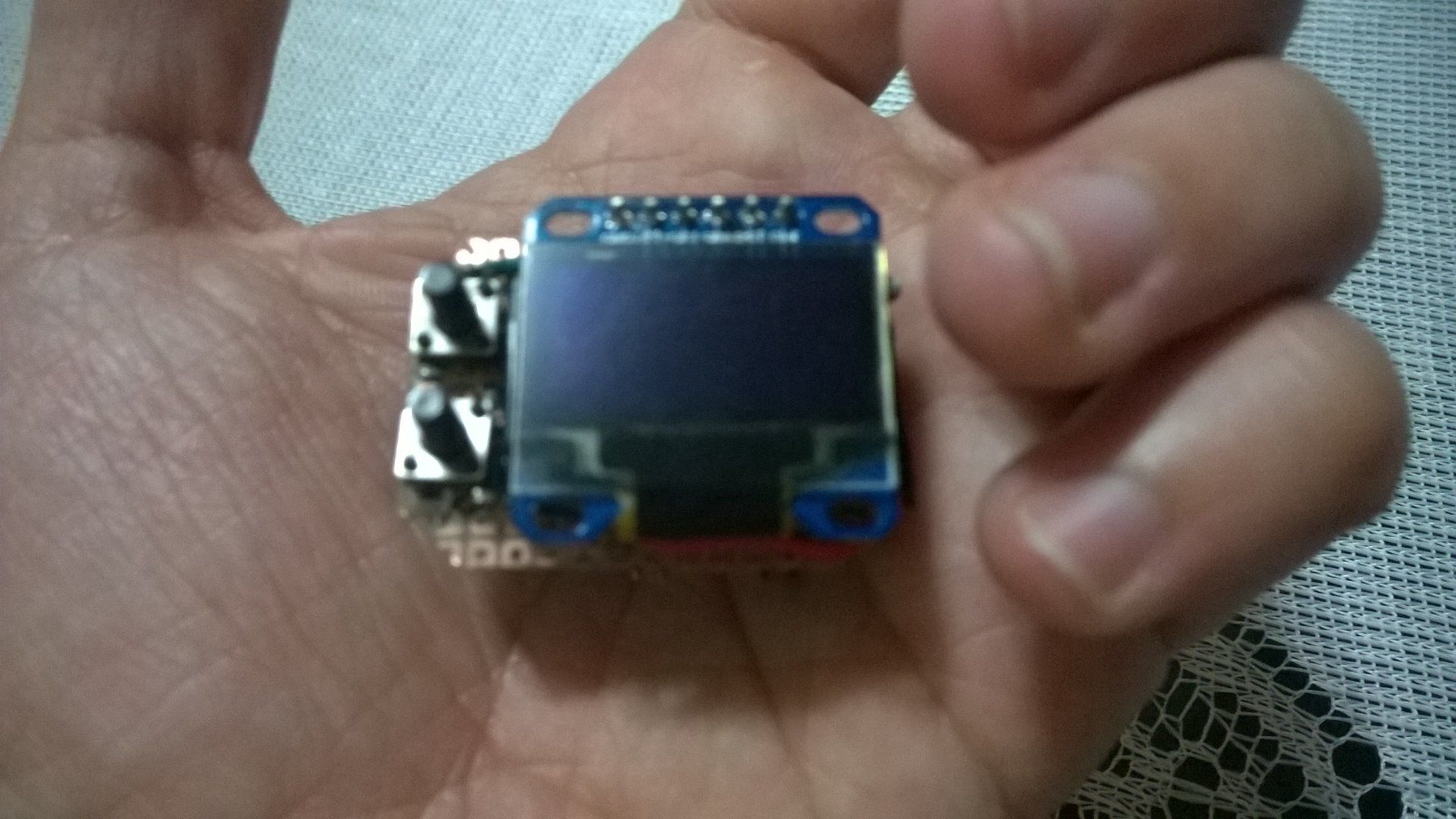 Arduino Pedometer Watch, With Temperature, Altitude and Compass! : 6 ...